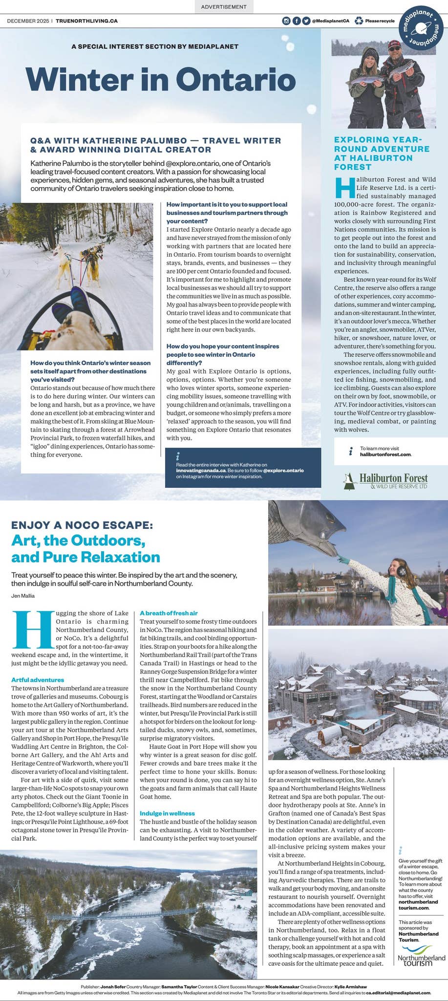 Winter in Ontario 2025 by Mediaplanet Canada - Issuu