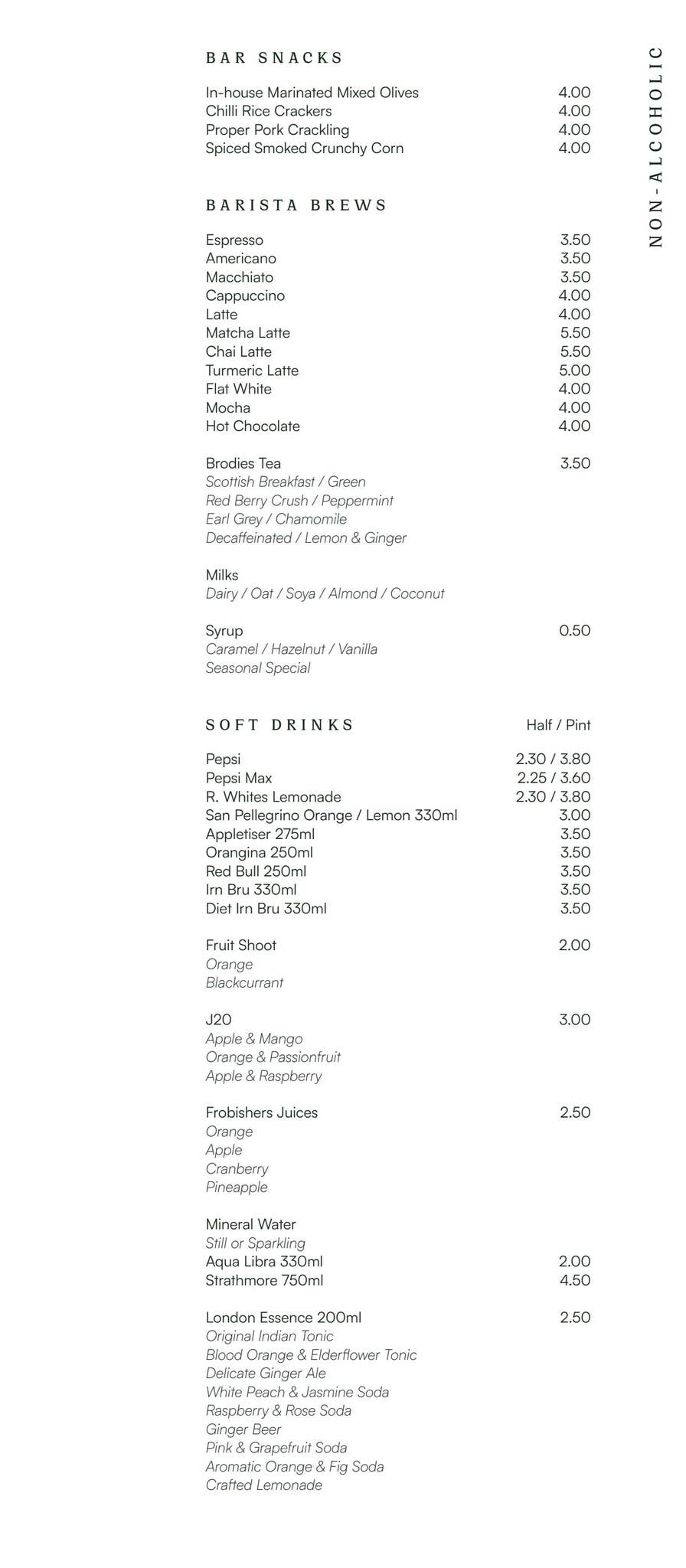 Ballroom Bar | Bar Menu| Crieff Hydro Hotel by Crieff Hydro Family of ...
