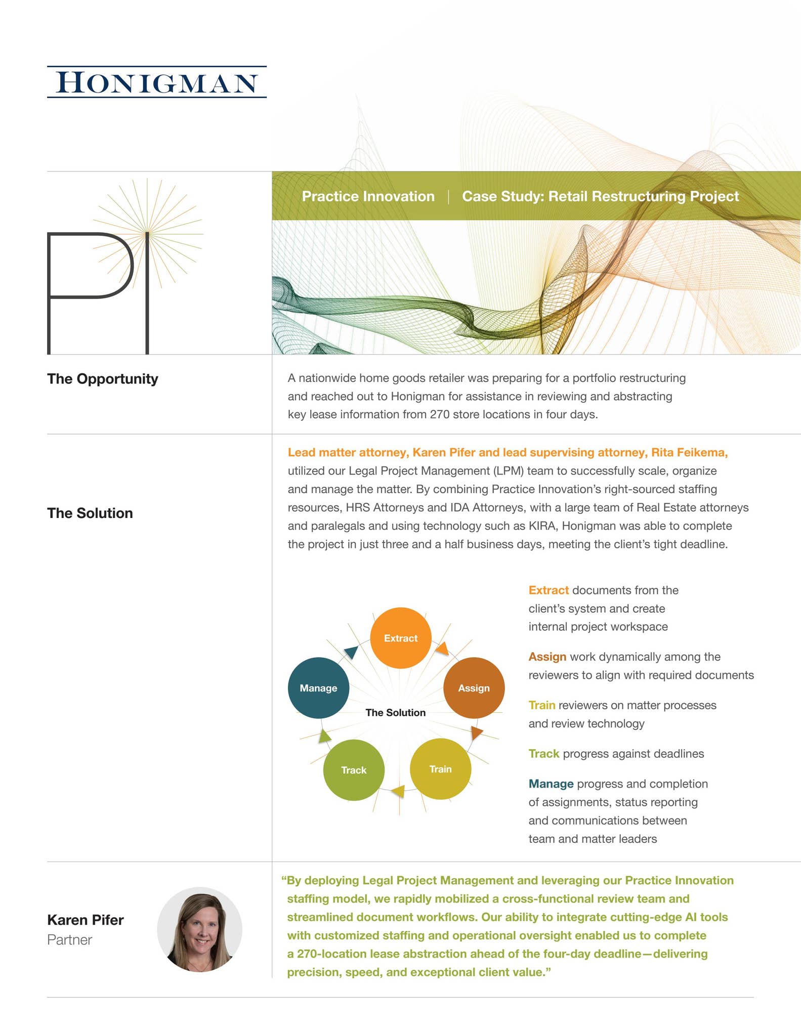 Honigman Practice Innovation by HonigmanLLP - Issuu