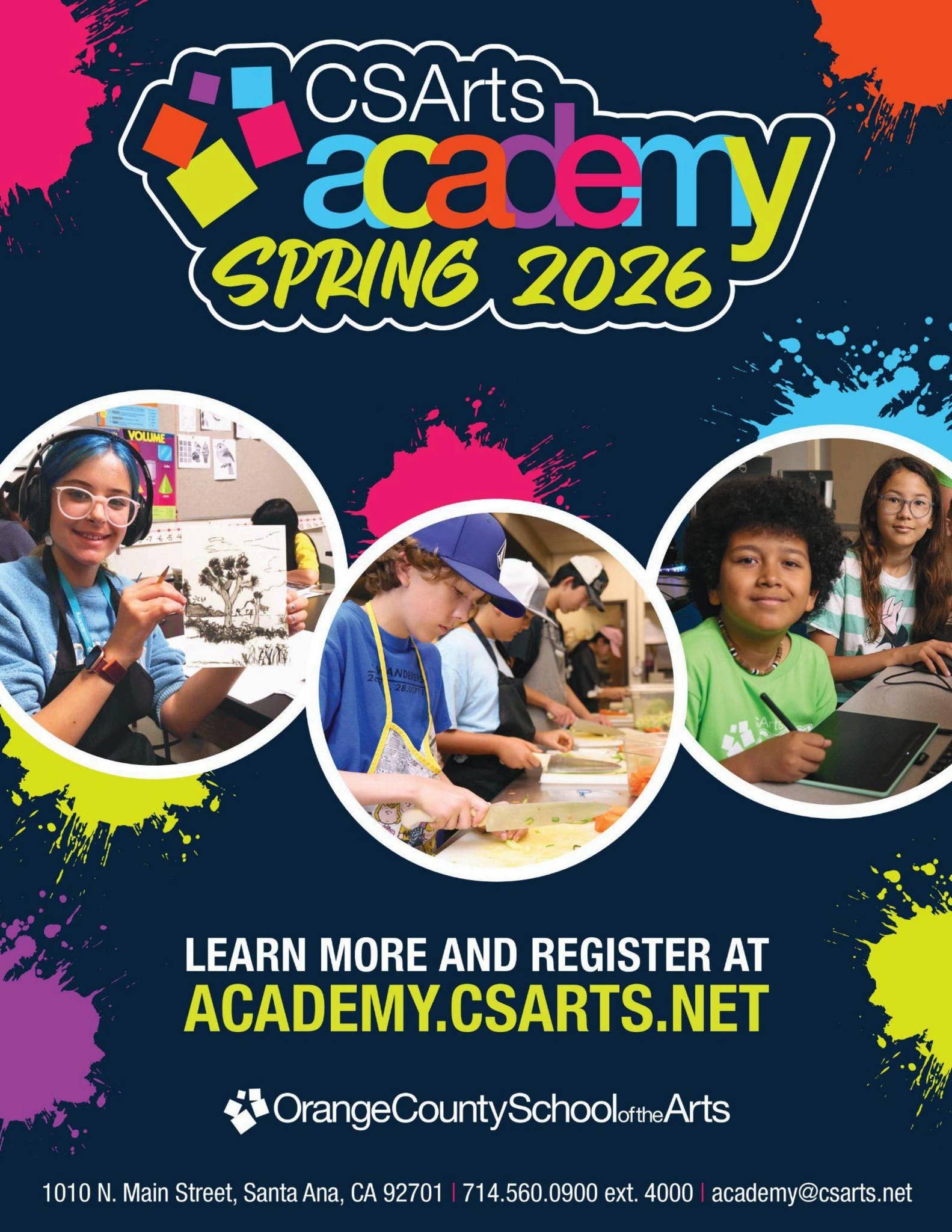 CSArts Academy Spring 2026 Brochure of Classes by Orange County School ...