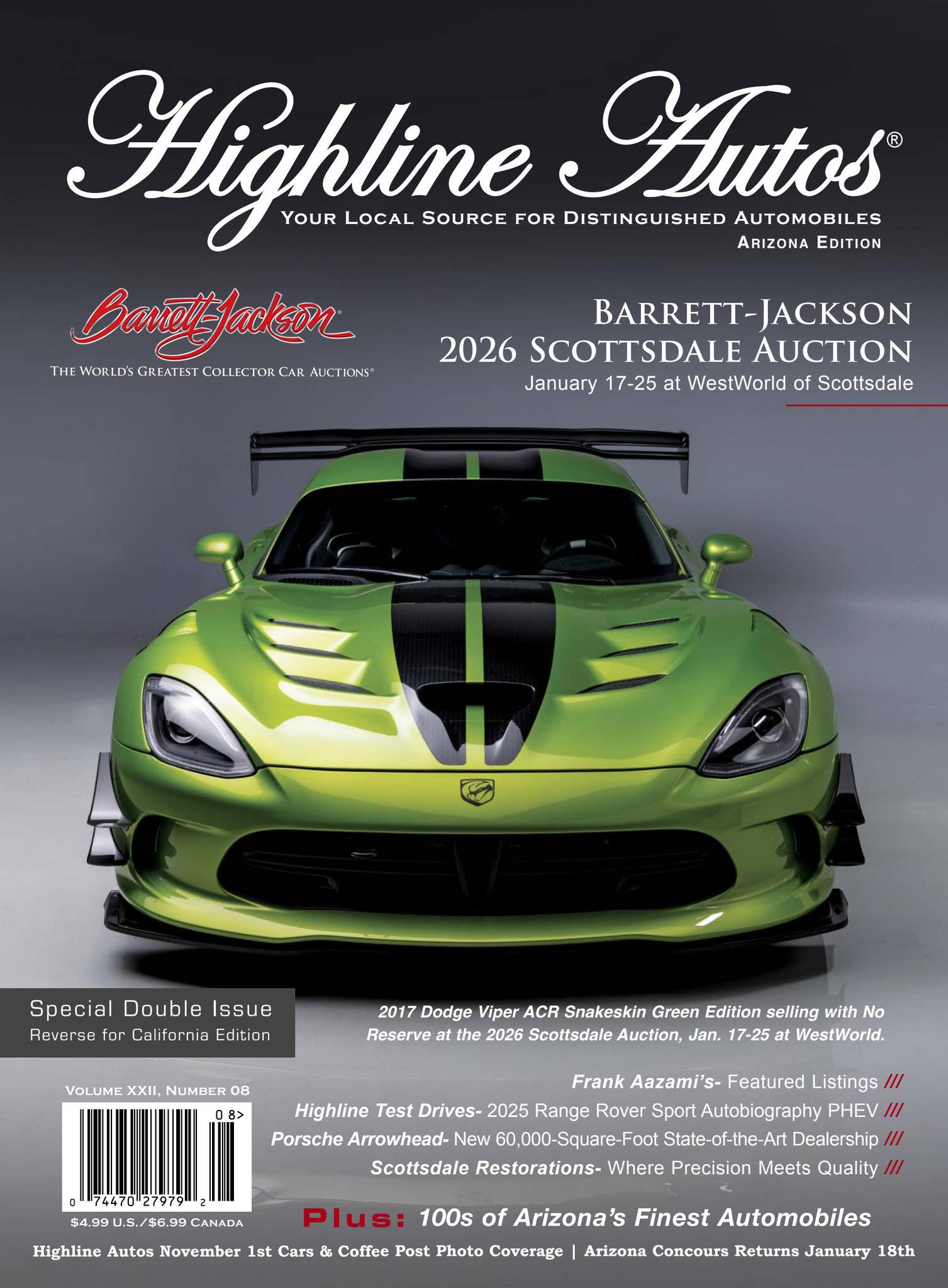 Highline Autos Magazine Volume XXII, Number 08 by Highline-Autos.com ...