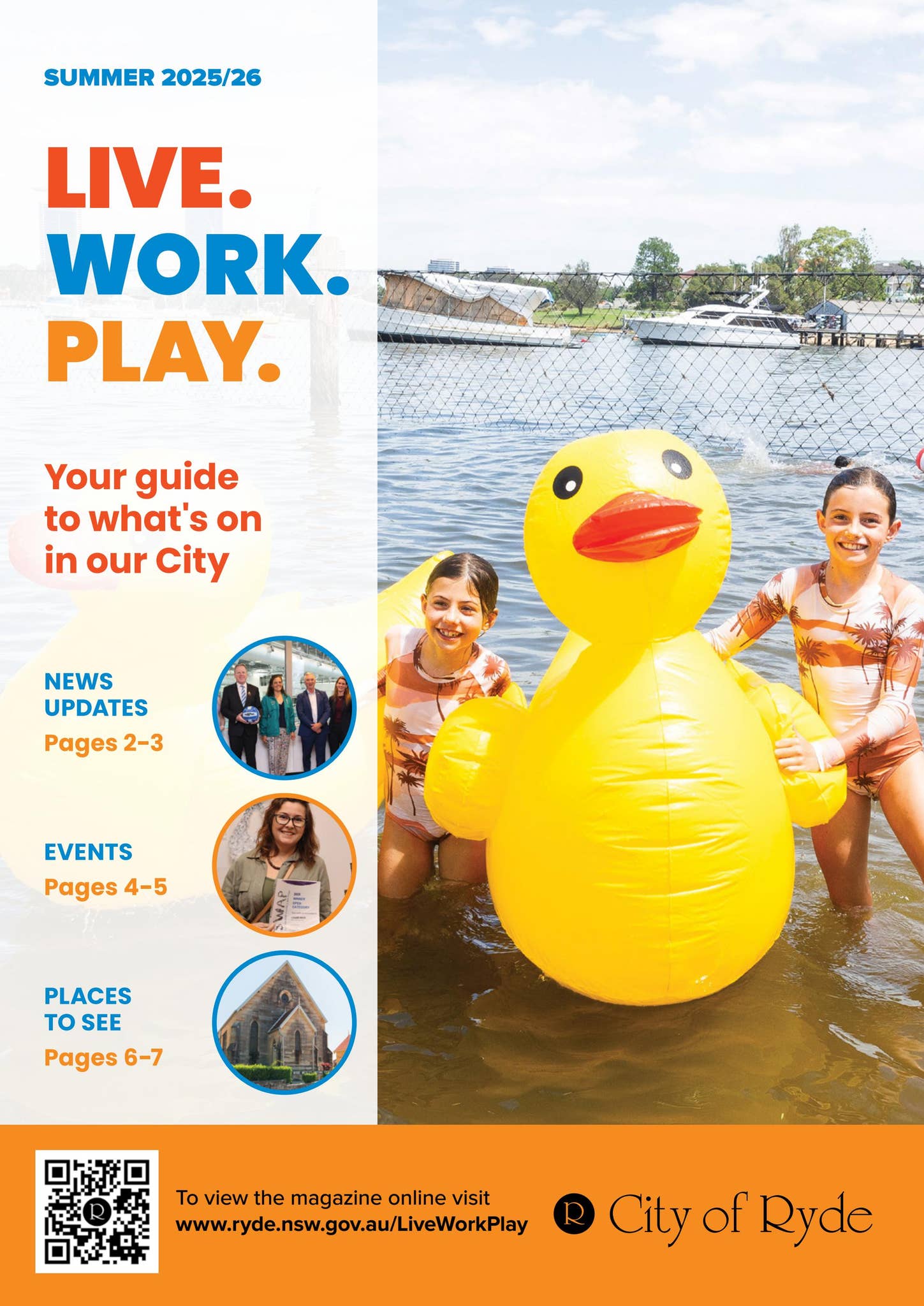 2025-26 Summer Live Work Play Magazine by City of Ryde - Issuu