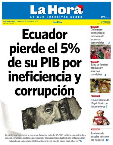 Los Ríos: 22 de diciembre, 2025 by DIARIO LA HORA - Issuu