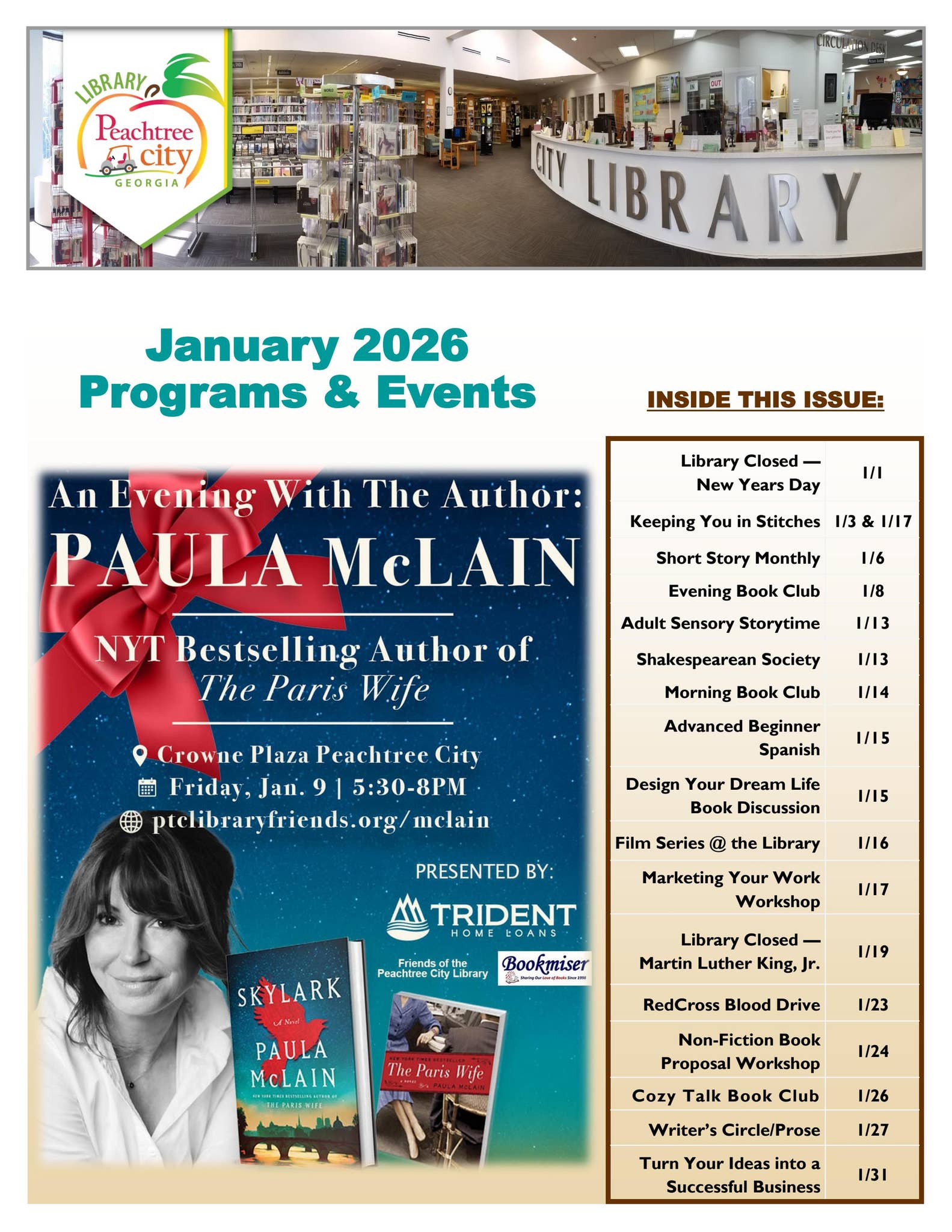 January Adult Program Guide by PeachtreeCityGA - Issuu