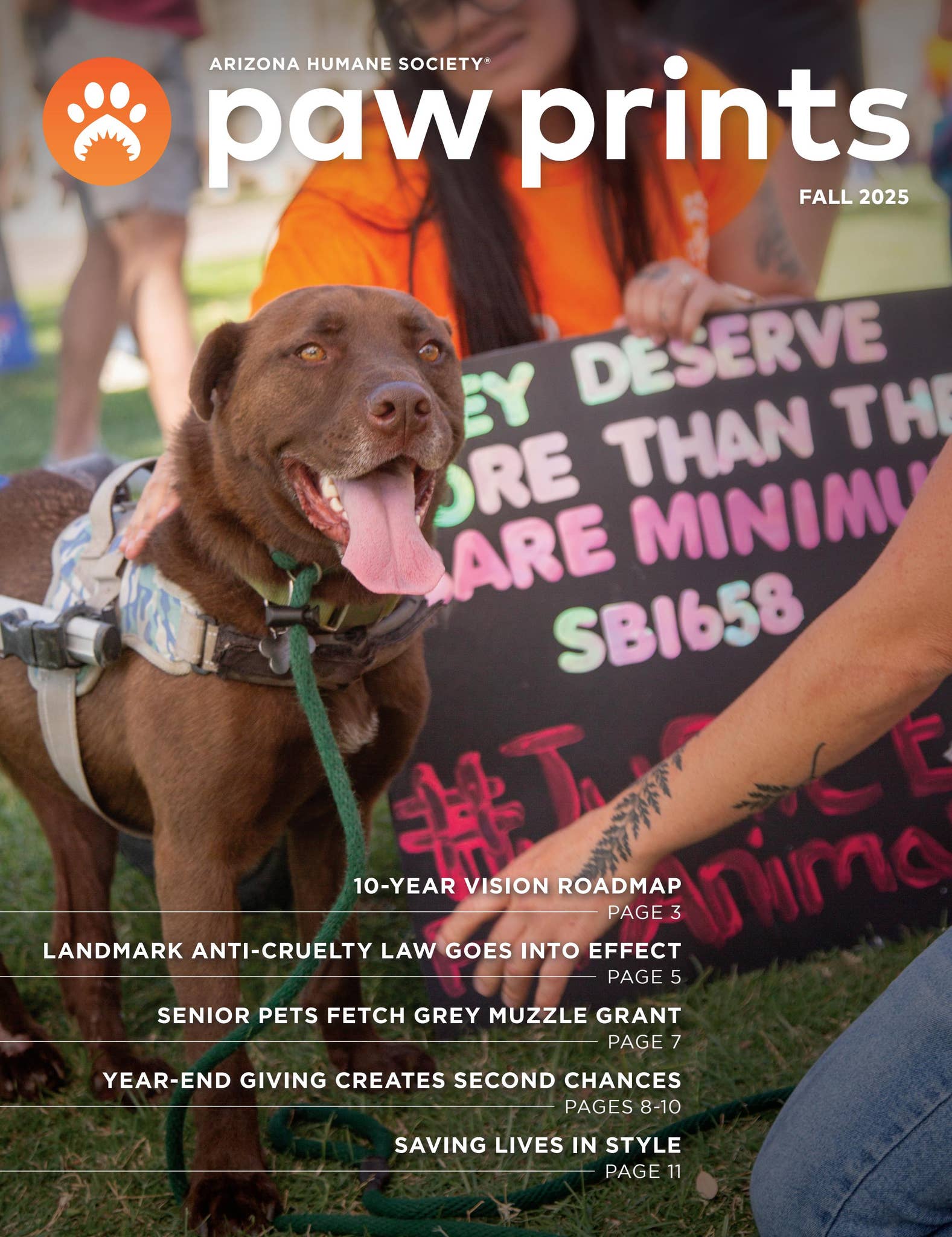Paw Prints Fall 2025 by Arizona Humane Society - Issuu