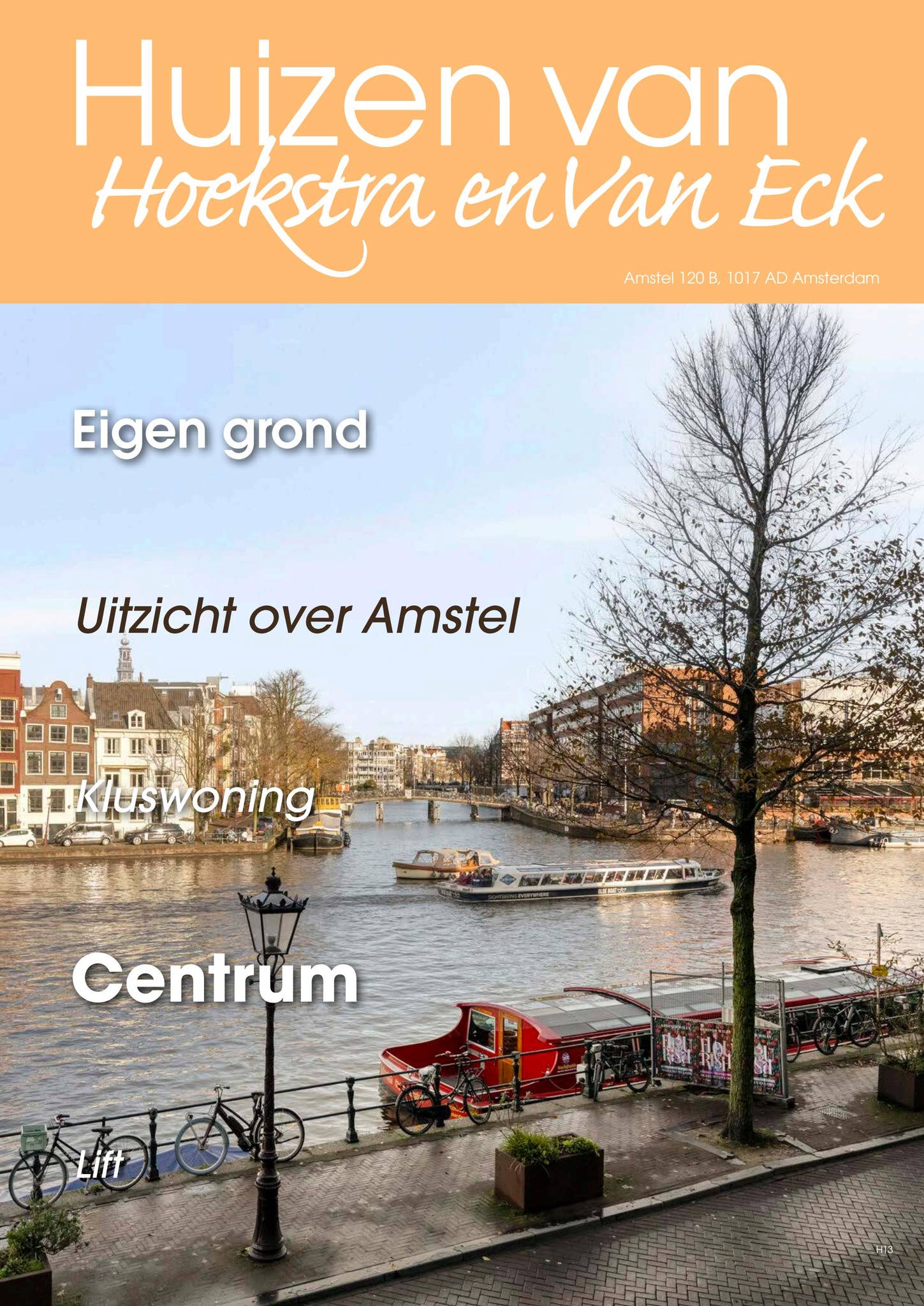 Amstel 120B, Amsterdam by Hoekstra en van Eck Makelaars - méér makelaar ...