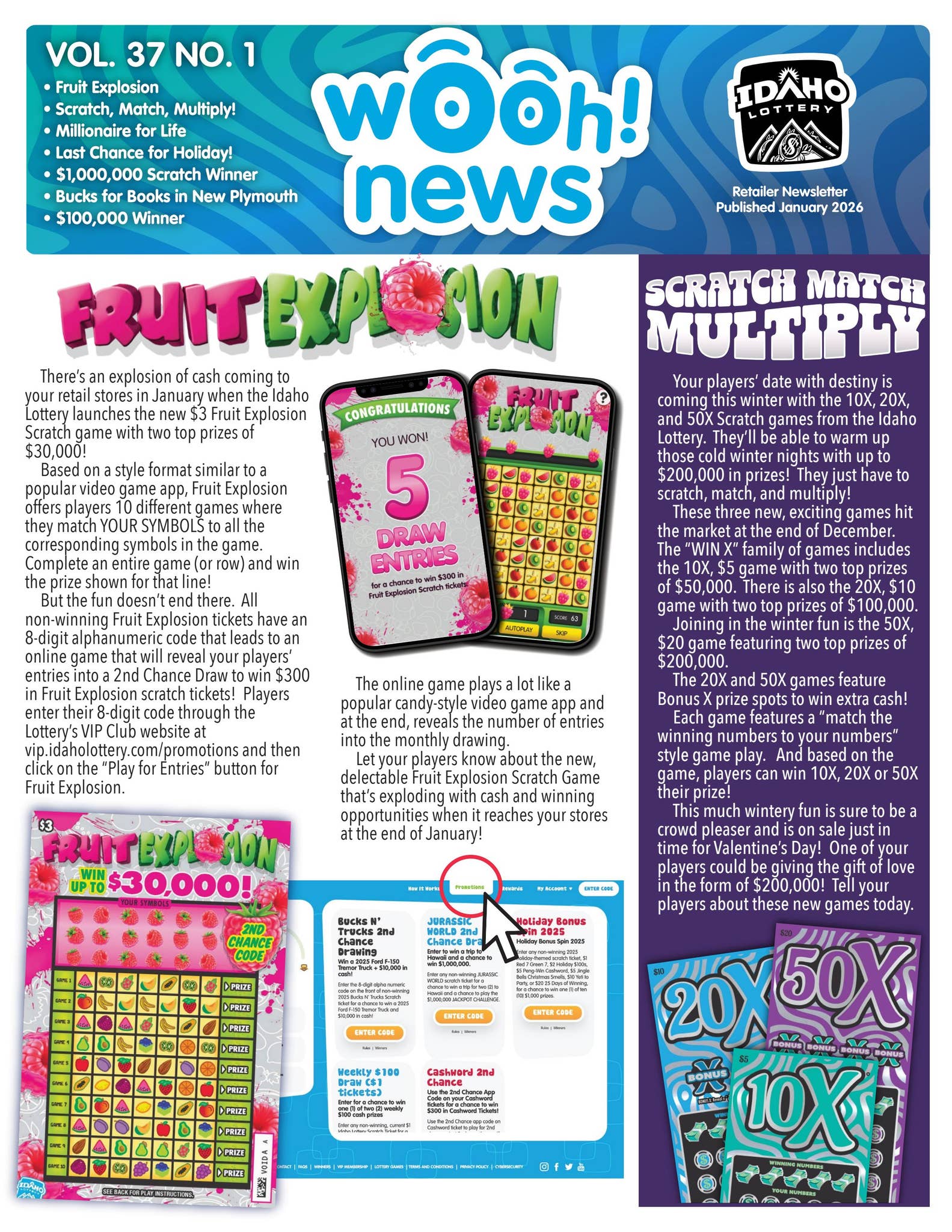 Wooh News - January 2026 by Idaho Lottery - Issuu