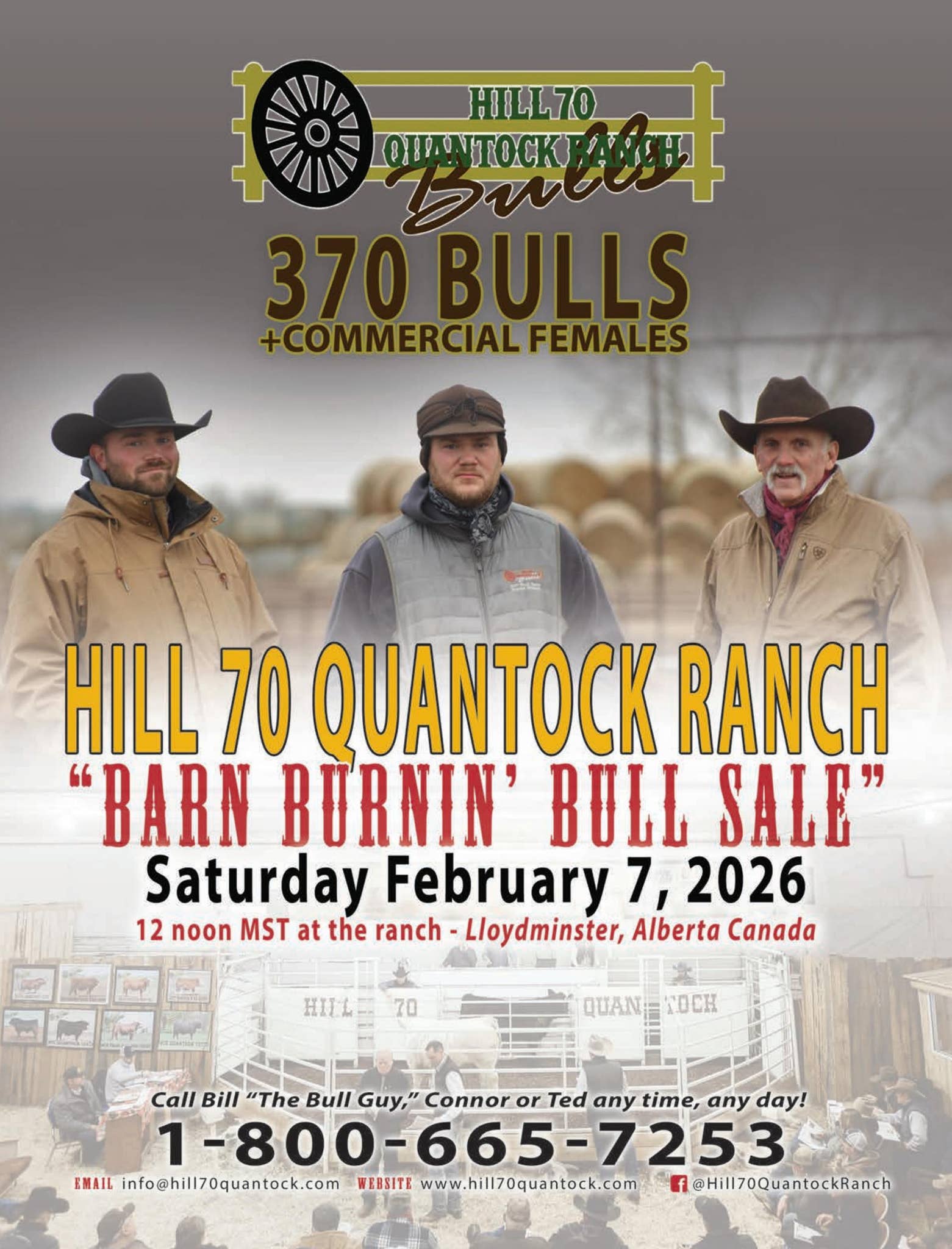 Hill 70 Quantock Ranch "Barn Burnin' Bull Sale" by 14westcreations - Issuu