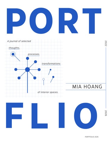 Mia Hoang-Interior Design Portfolio 2026 by Tran Hoang - Issuu