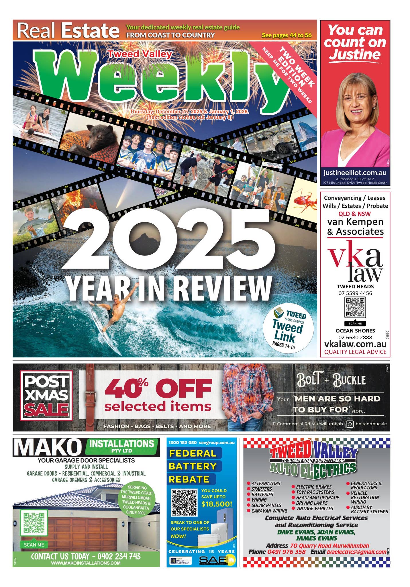 TVW 25 December 2025-1 by Tweed Valley Weekly - Issuu
