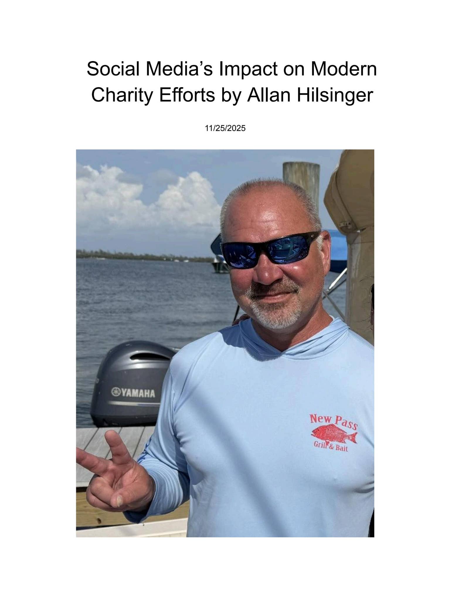 Social Media’s Impact on Modern Charity Efforts by Allan Hilsinger by ...