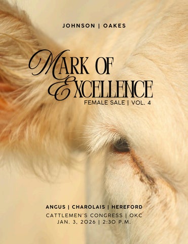 Johnson | Oakes Mark of Excellence Female Sale 2026 by JWC Marketing ...