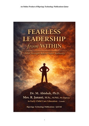 Fearless Leadership from Within by Janu Kannama - Issuu