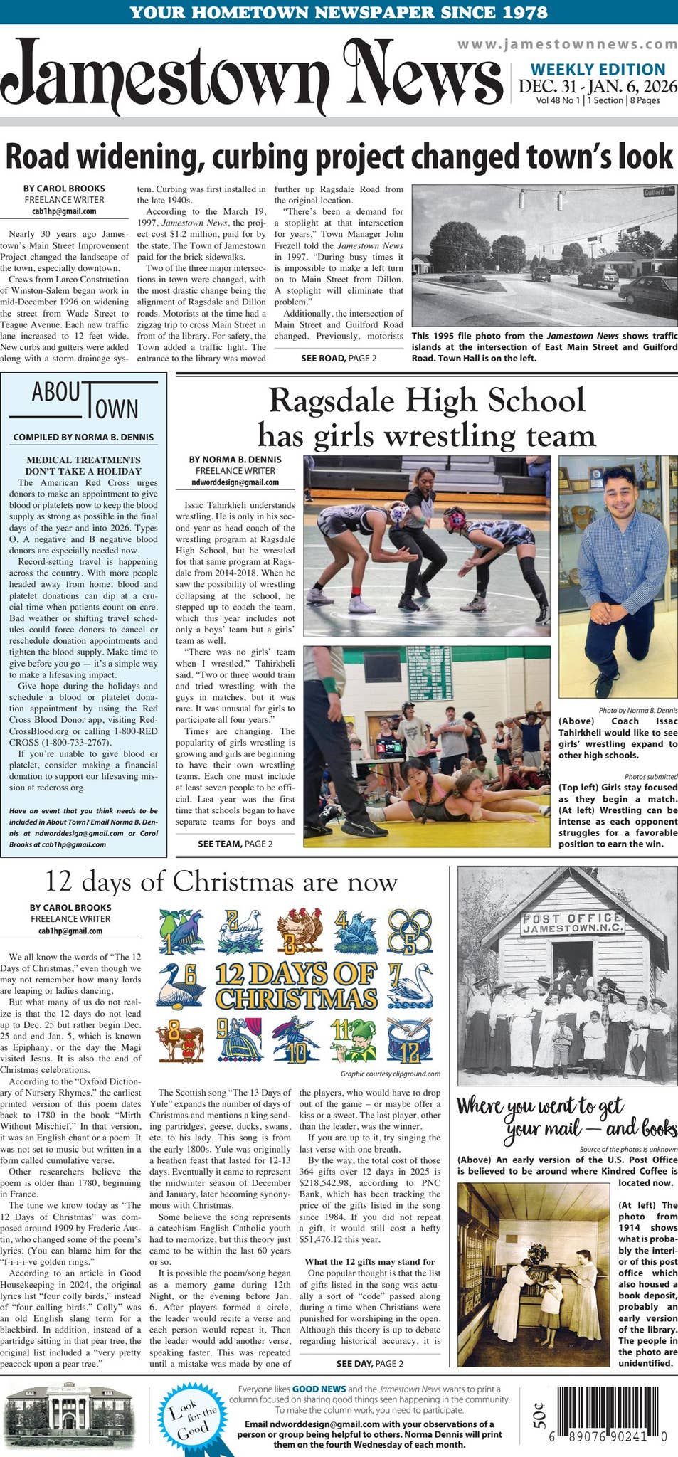 Jamestown News - December 31, 2025 by YES! Weekly - Issuu