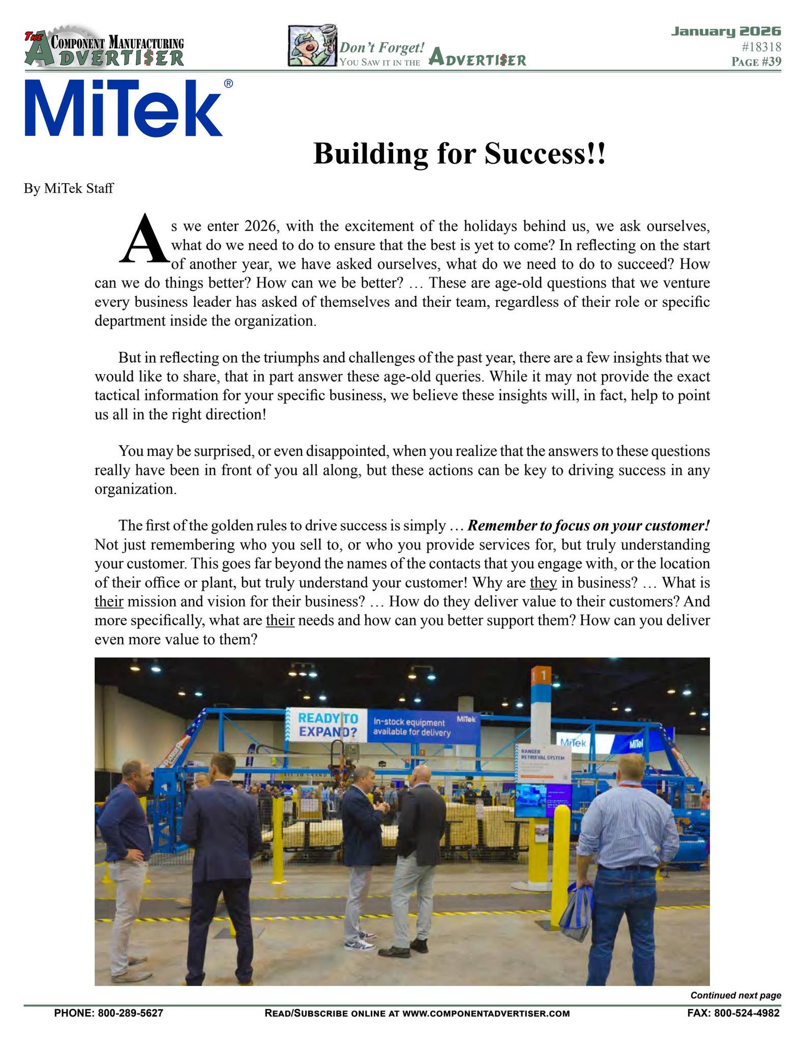 January 2026 Component Manufacturing Advertiser Magazine by Component ...