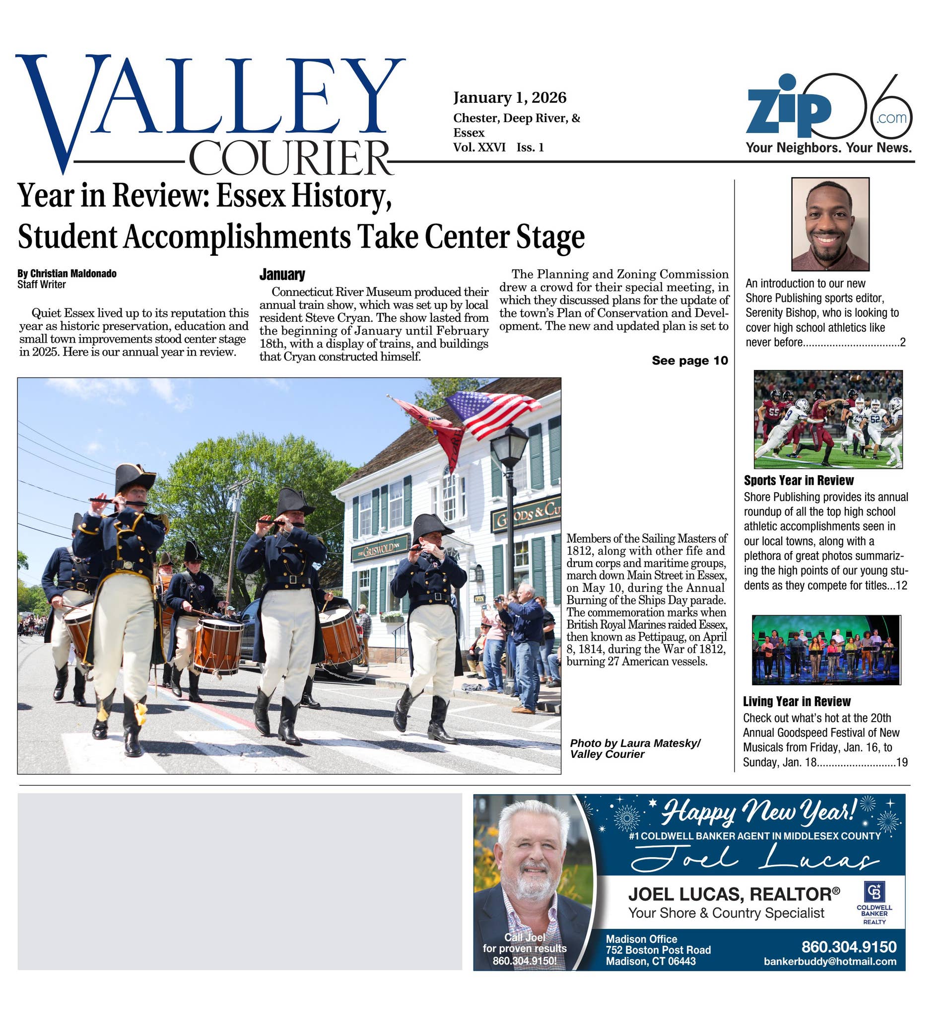 Valley Courier 01-01-26 by dayshorepublishing - Issuu