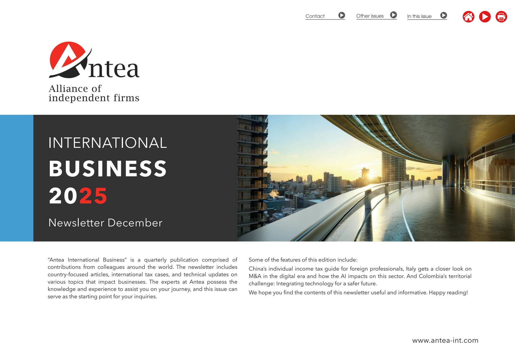 Int.Business Antea December 2025 by Auren - Issuu