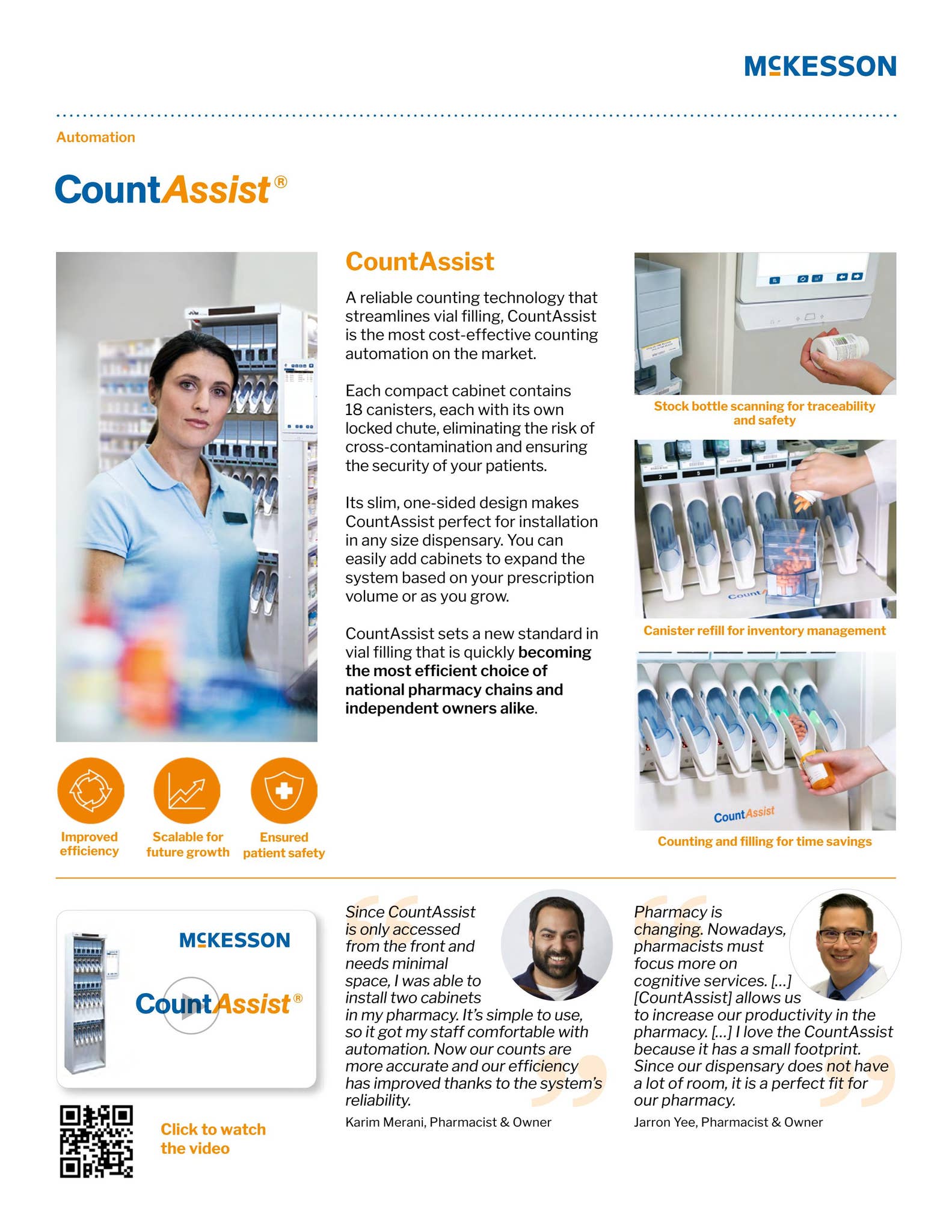 McKesson Pharmacy Automation - CountAssist by McKesson Technology ...