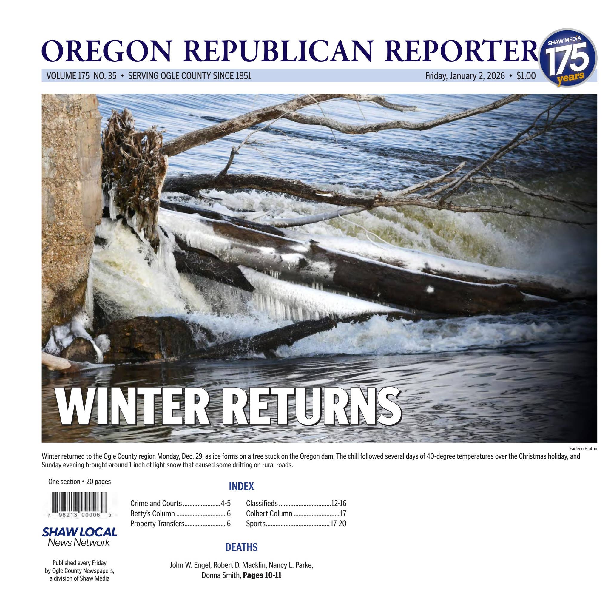 Oregon_Republican_Reporter-01-02-2026 by Shaw Media - Issuu