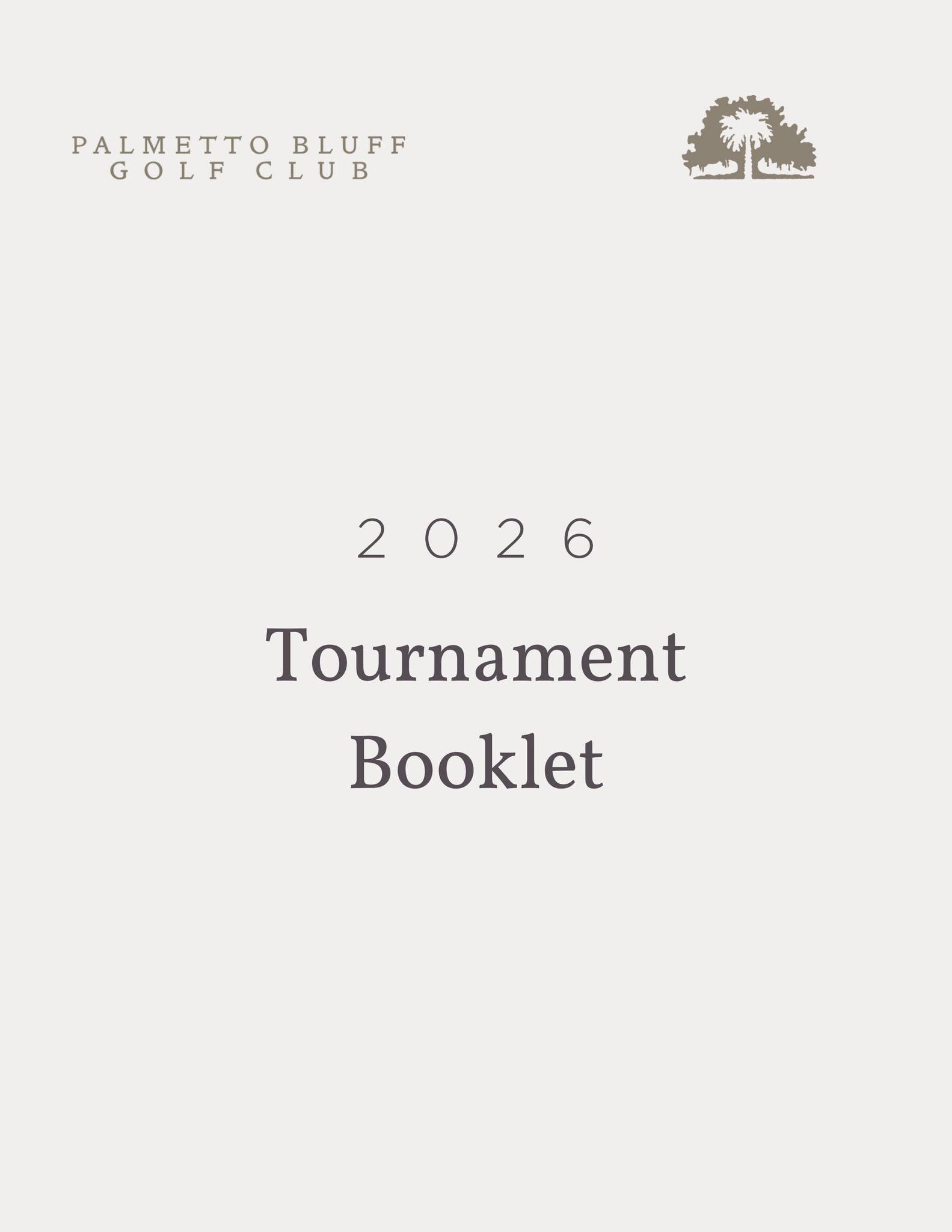Golf Club Tournament Booklet by palmettobluffclubliving - Issuu