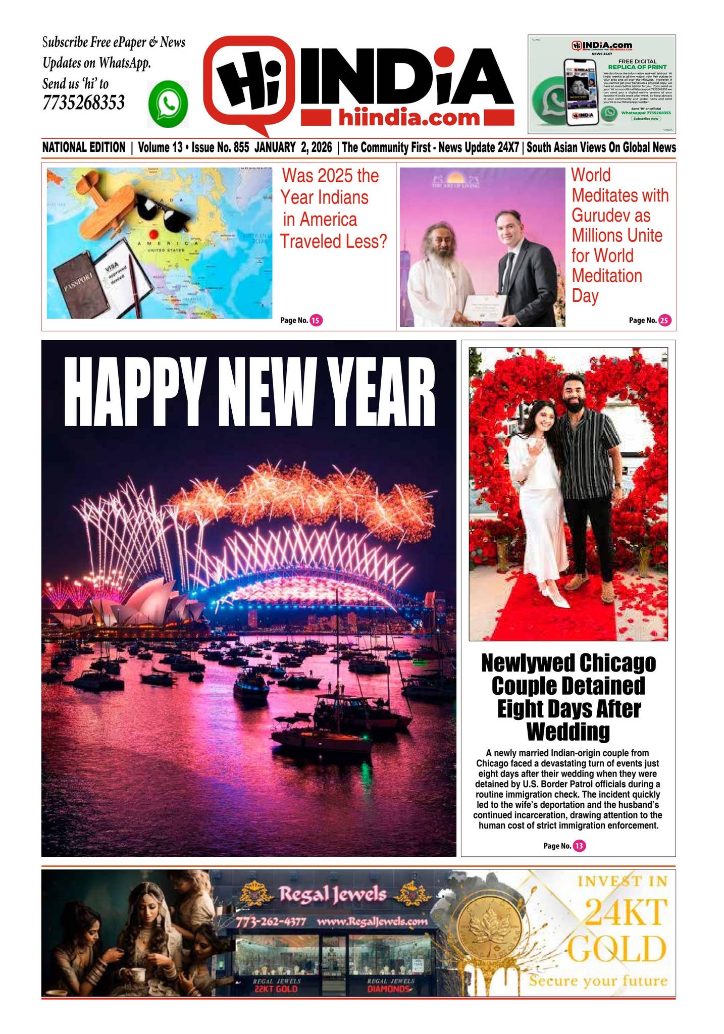 hi INDiA | January 2, 2026 | The Community First by hi INDiA Weekly - Issuu