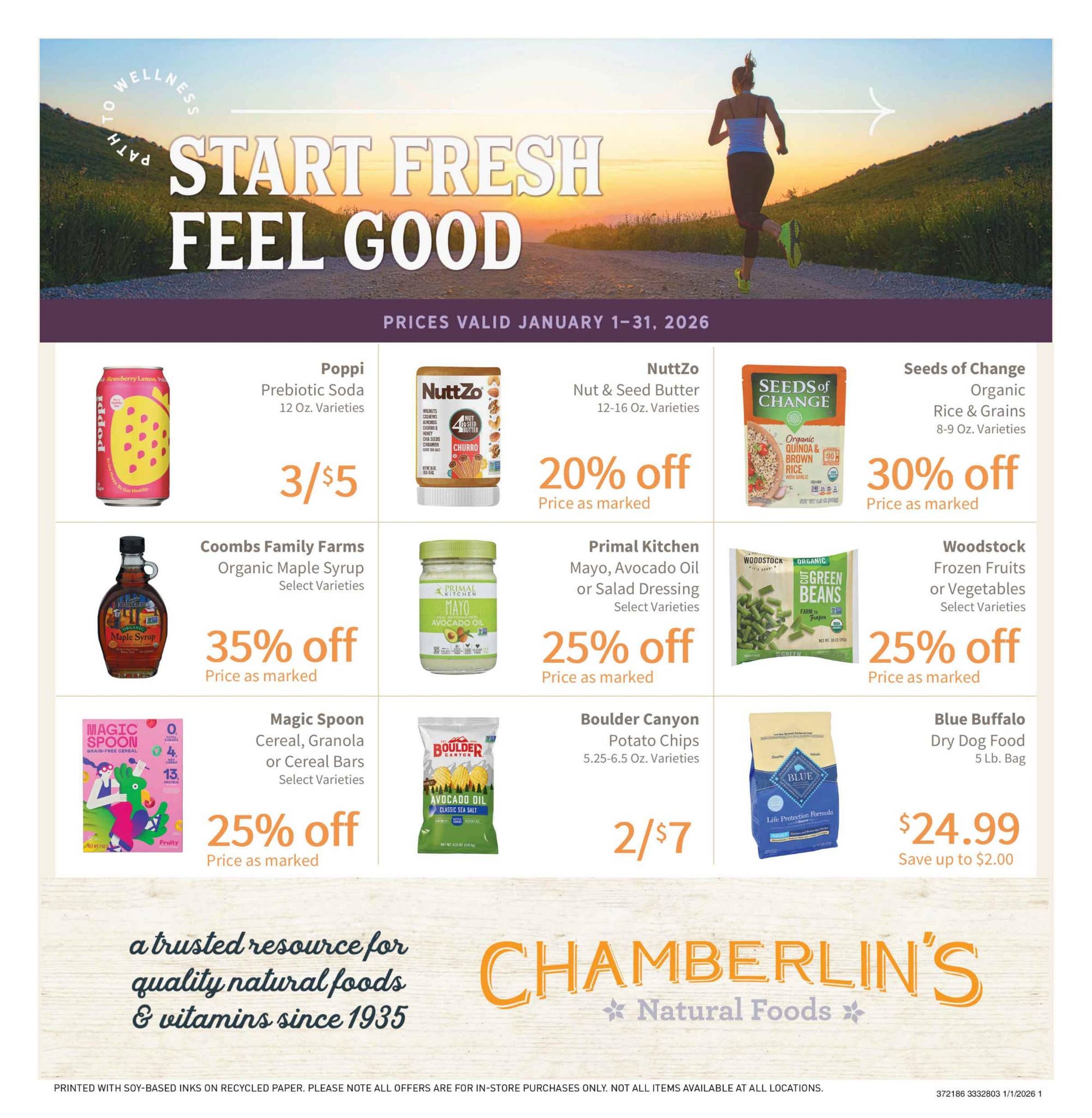 January 2026 Ad Insert Chamberlin's by HFAI - Issuu
