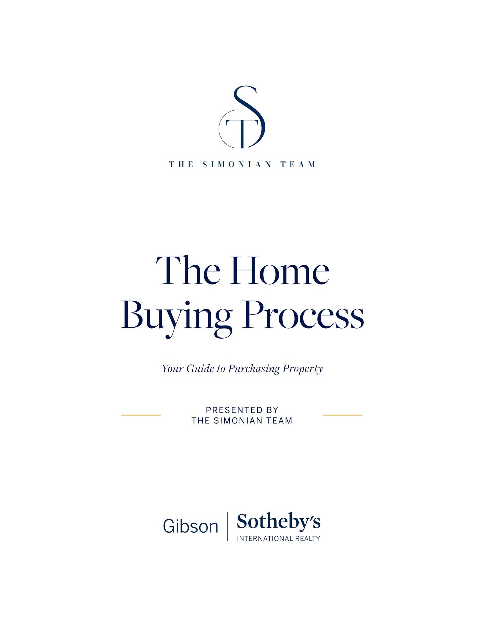 Buyer's Guide | The Simonian Team by Gibson Sotheby's International ...