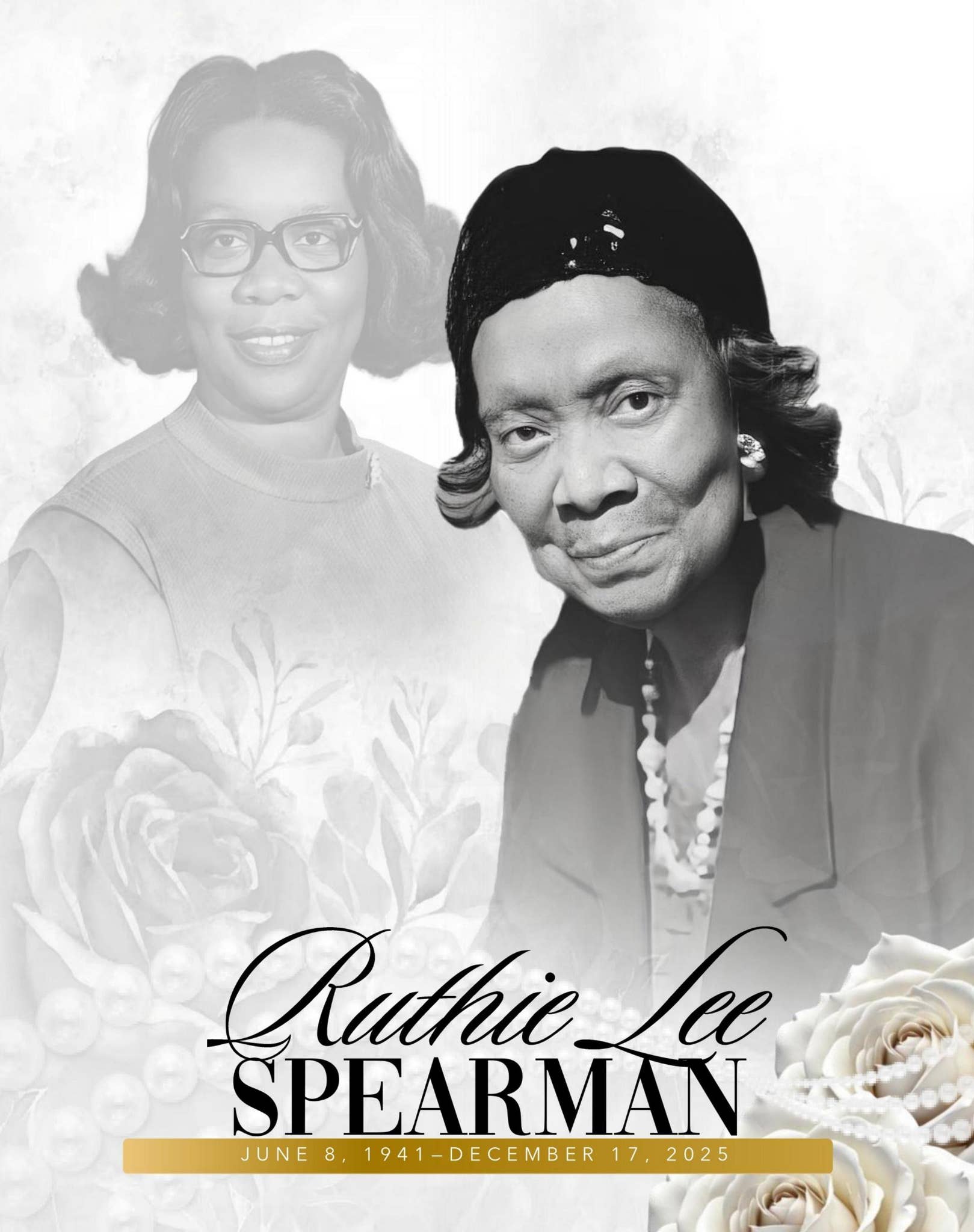 Ruthie Lee Spearman Memorial Keepsake by Vancellis King Printing - Issuu