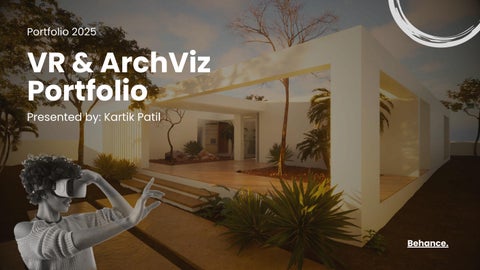VR & ArchViz Portfolio by Kartik Patil - Issuu