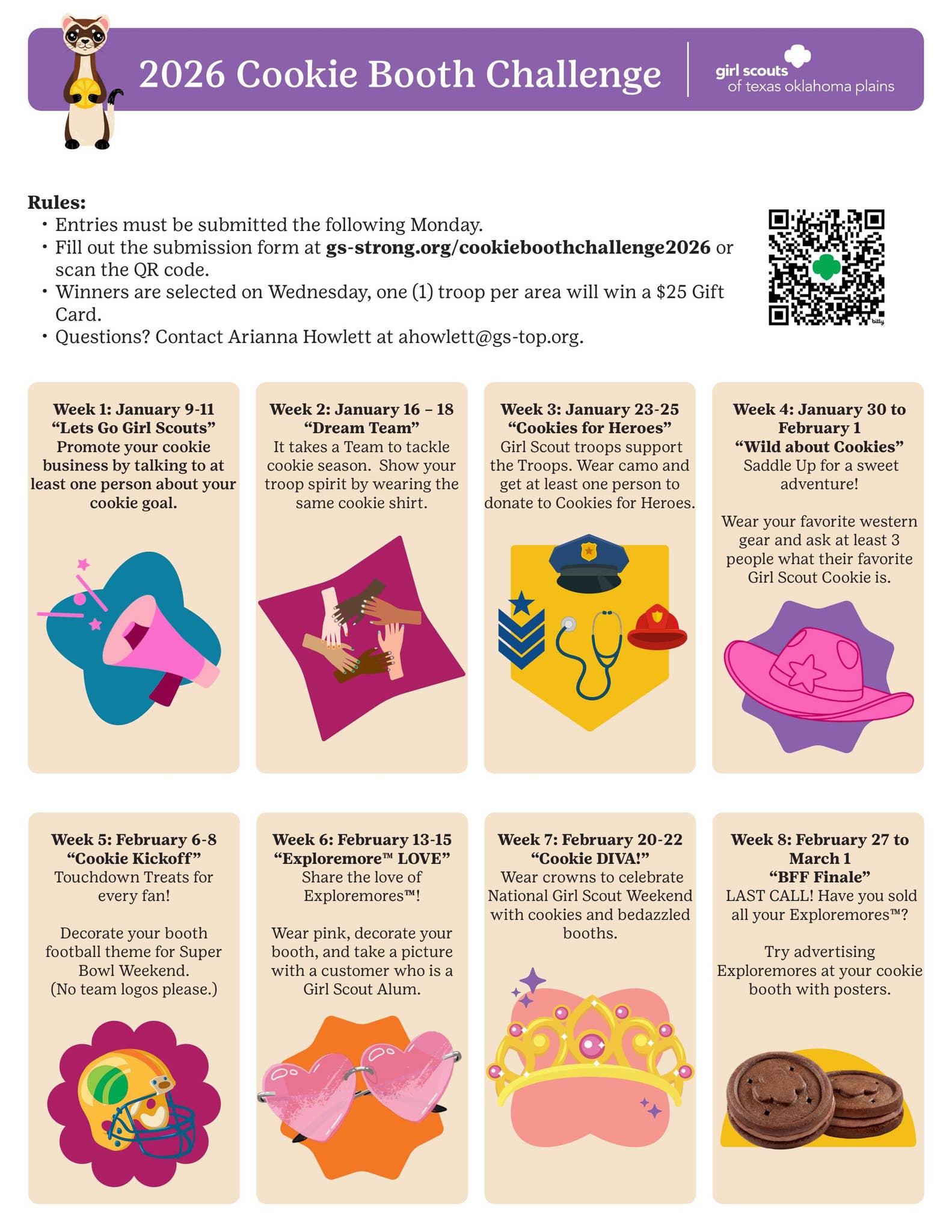 Cookie Booth Challenge 2026 by Girl Scouts of Texas Oklahoma Plains - Issuu