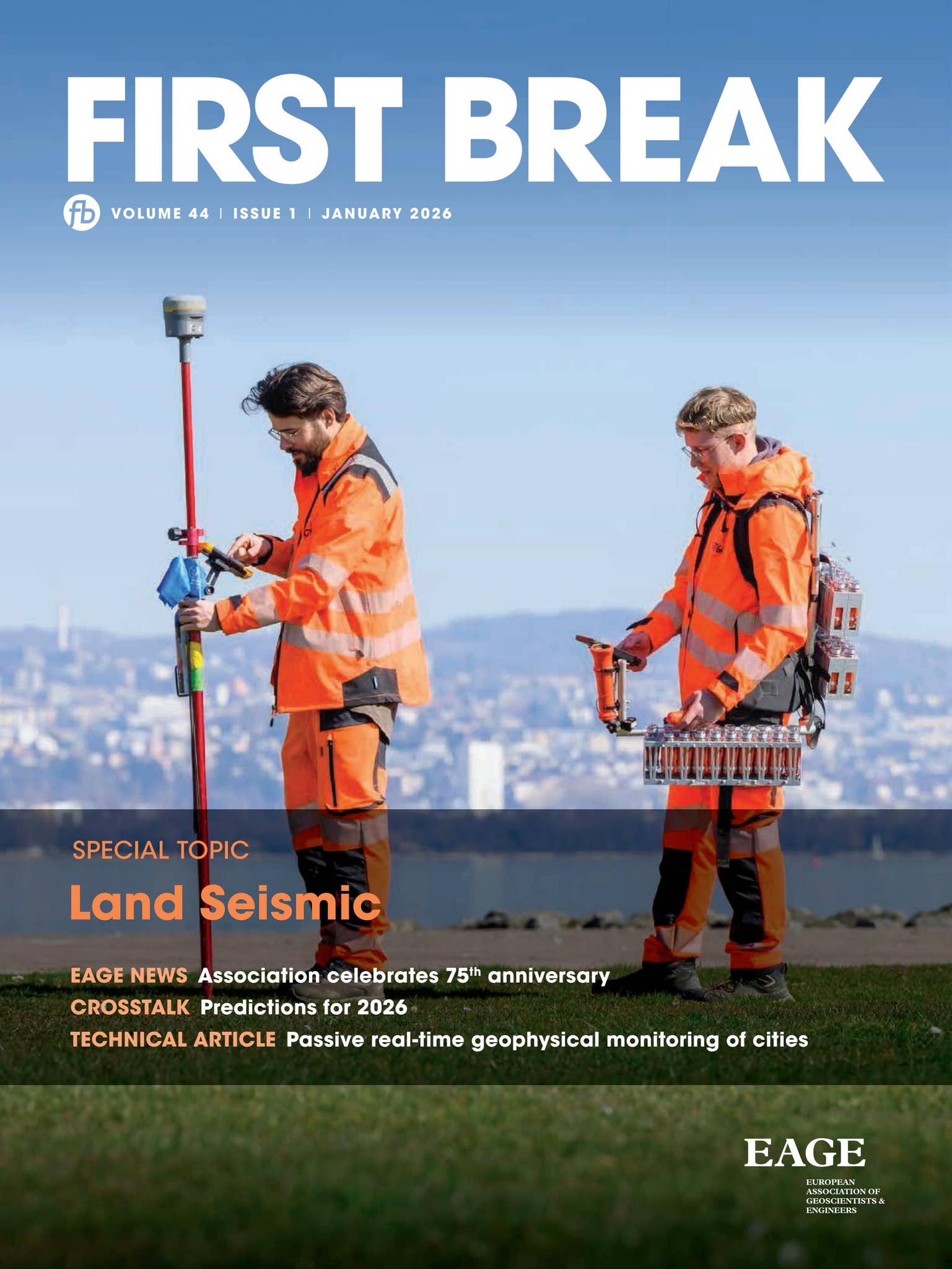 First Break January 2026 - Land Seismic by EAGE - Issuu