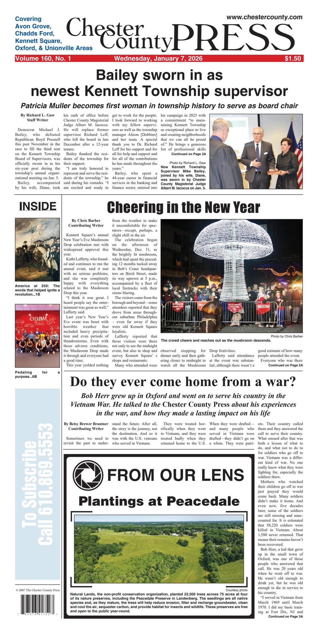 Chester County Press 01-07-2026 Edition by Ad Pro Inc. - Issuu
