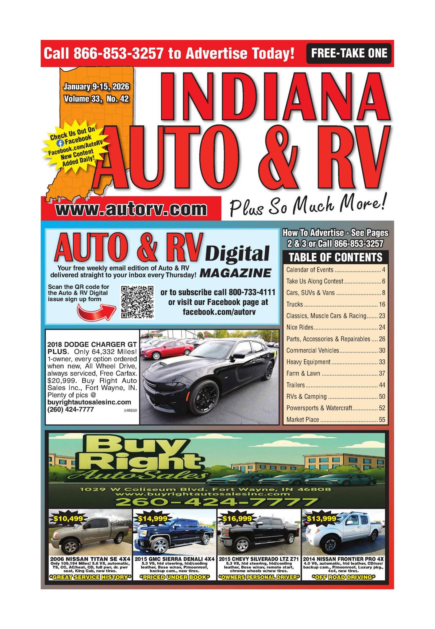 Indiana Auto & RV - January 9, 2026 by The Papers Inc. - Issuu
