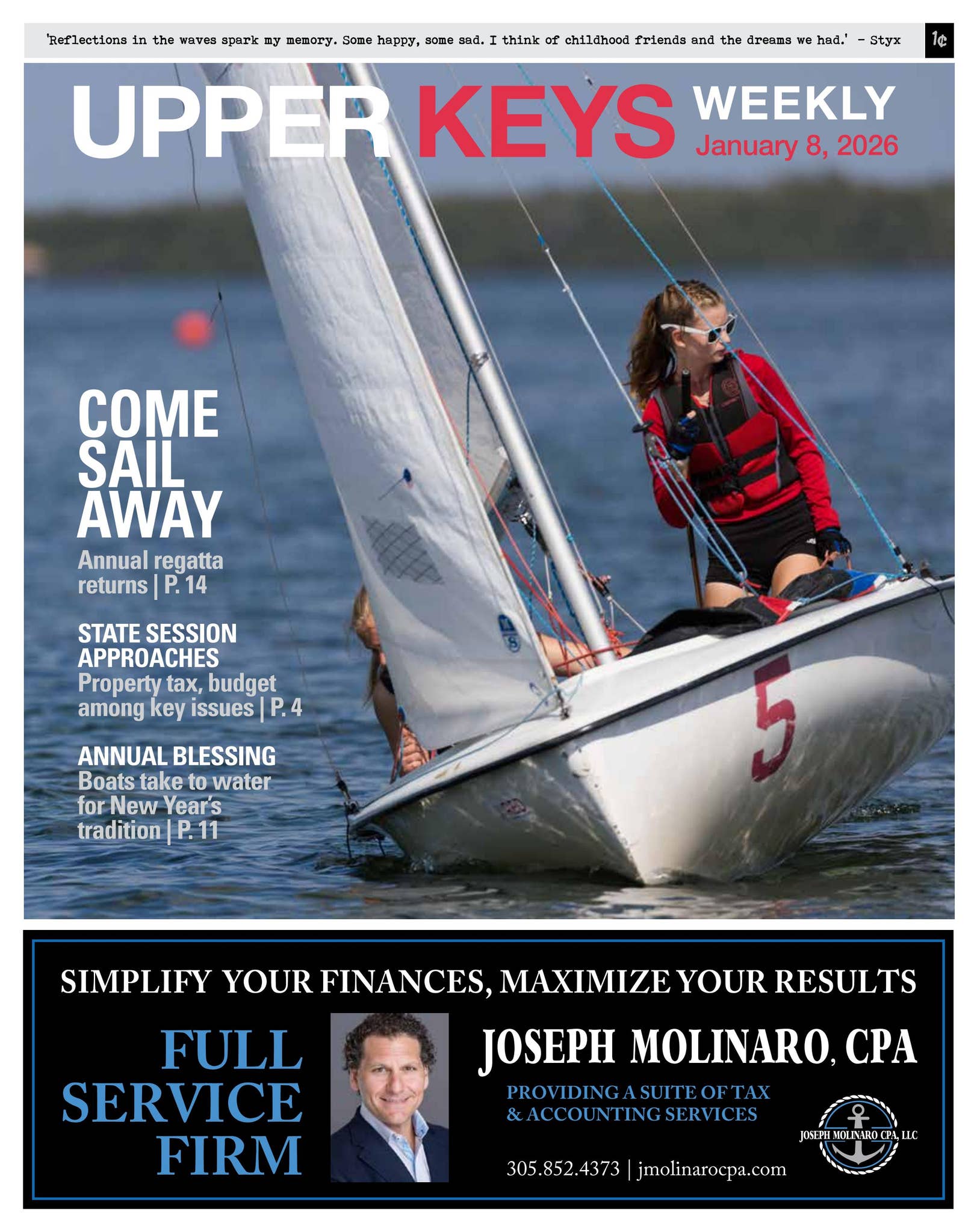 Upper Keys Weekly 26-0108 by Keys Weekly Newspapers - Issuu