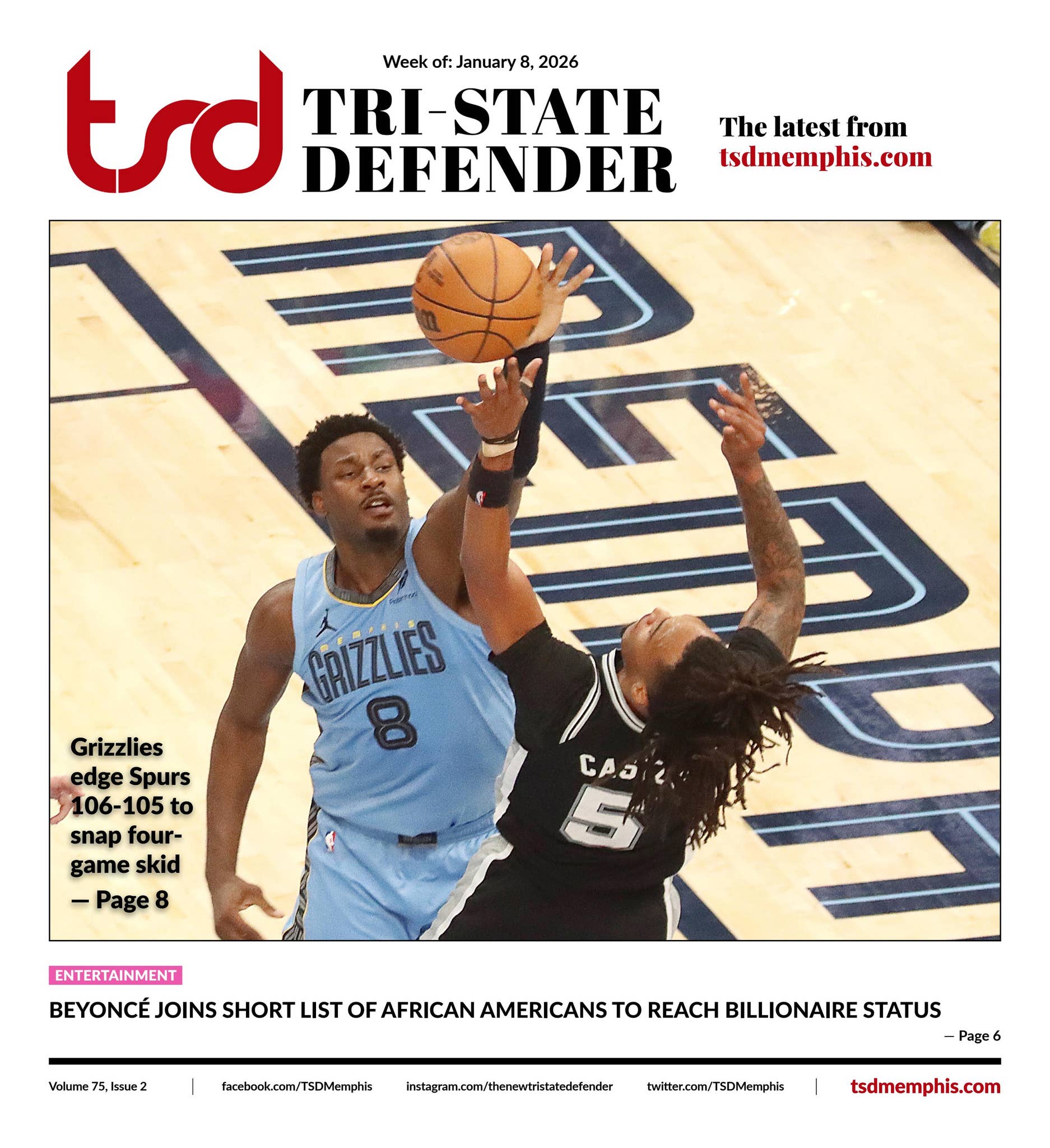 The Tri-State Defender - January 8, 2026 by The Tri-State Defender - Issuu