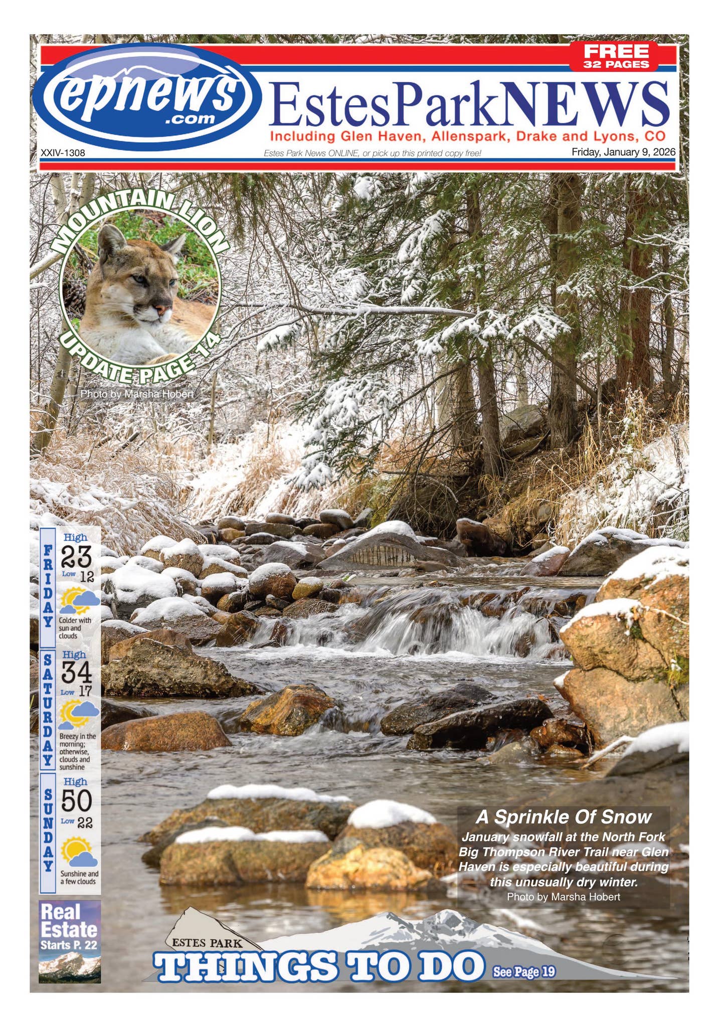 Estes Park News, January 9, 2026 by Estes Park News, Inc - Issuu