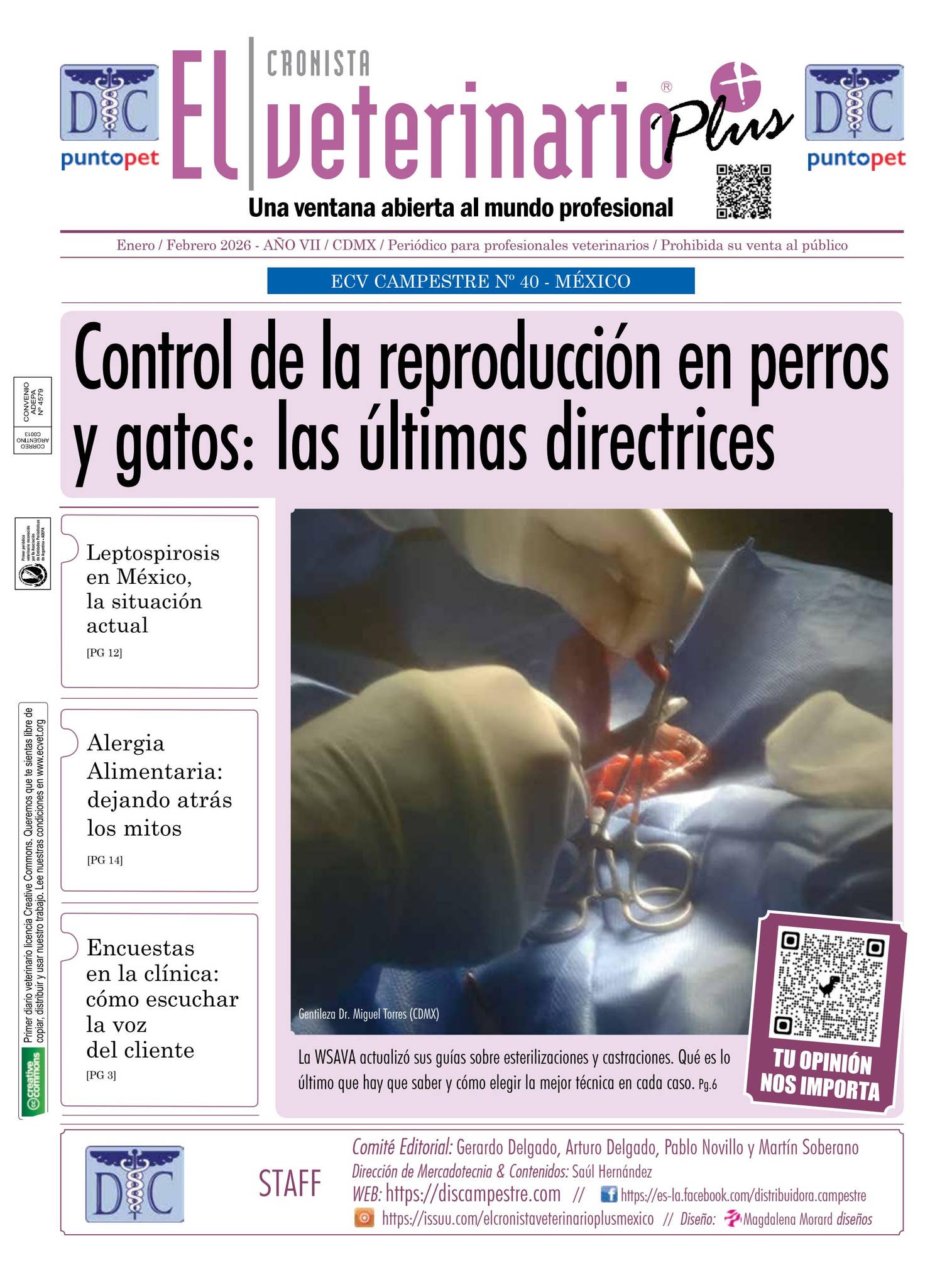 El Cronista Veterinario Plus Campestre Nº 40 / Ene.-Feb. 2026 by ...