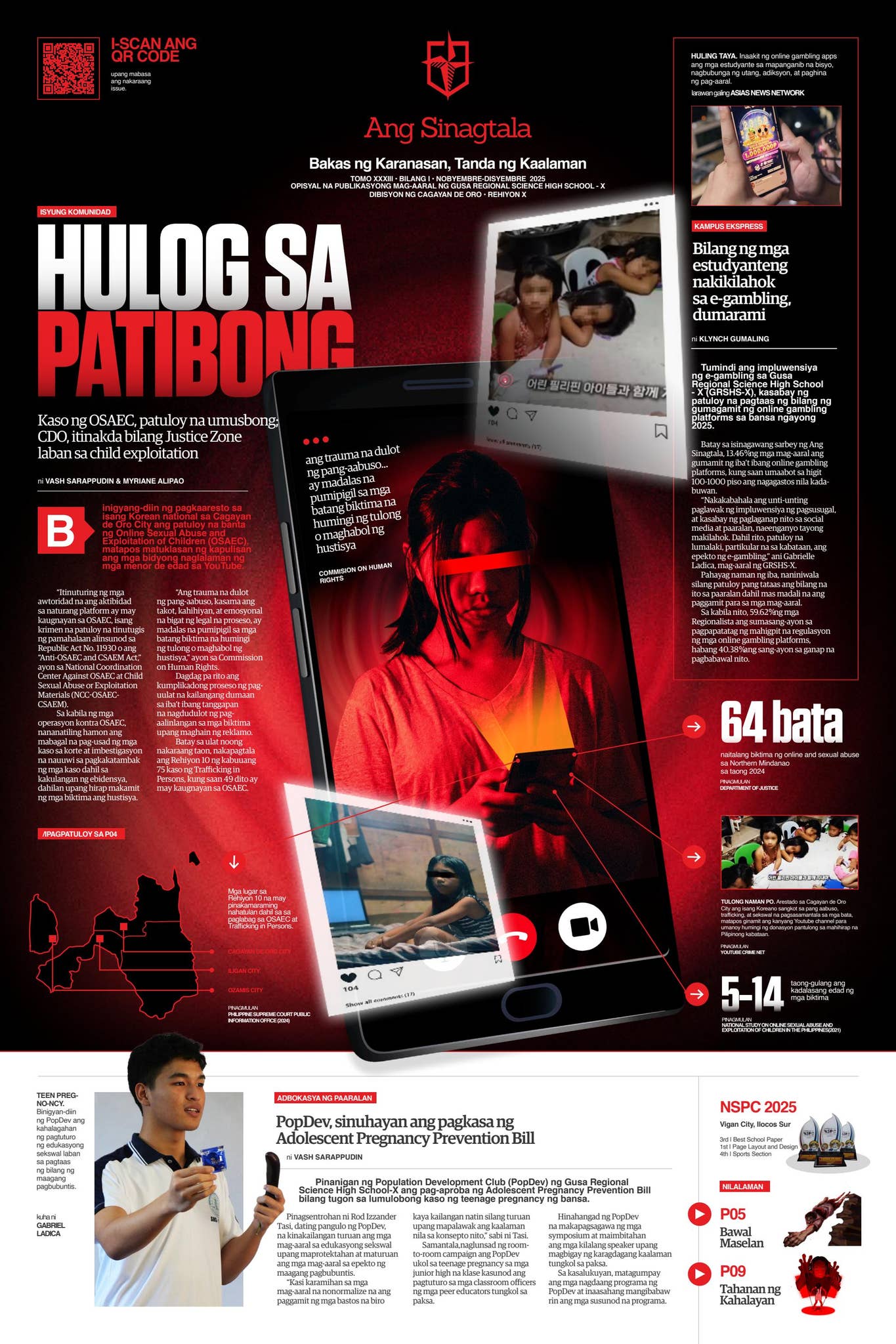 Ang Sinagtala 2025-2026 | Tomo XXXIII, Bilang I by Ang Sinagtala GRSHS ...