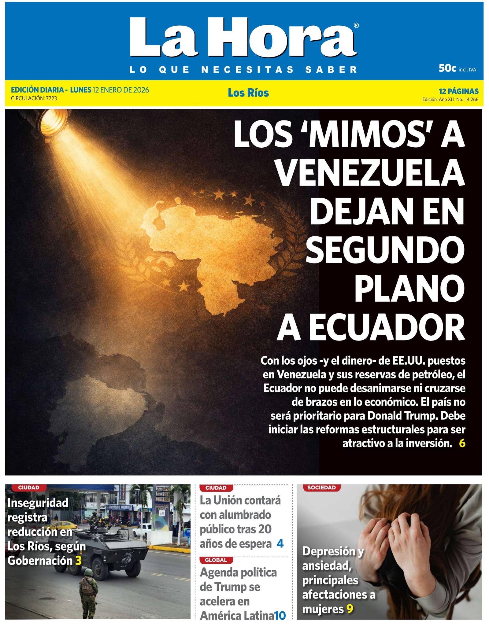 Los Ríos: 12 de enero, 2026 by DIARIO LA HORA - Issuu