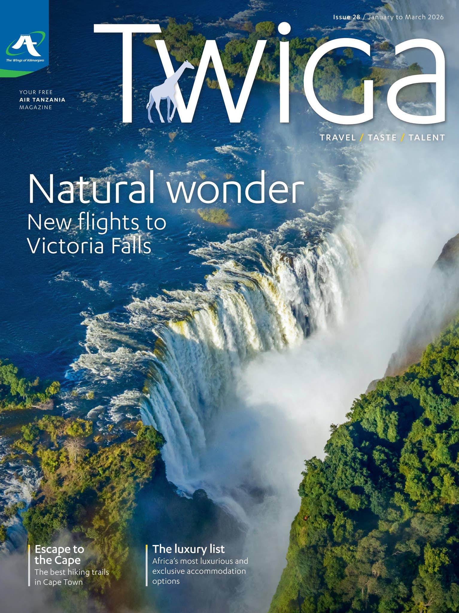 Air Tanzania, TWIGA issue 28 by Land & Marine Publications Ltd. - Issuu