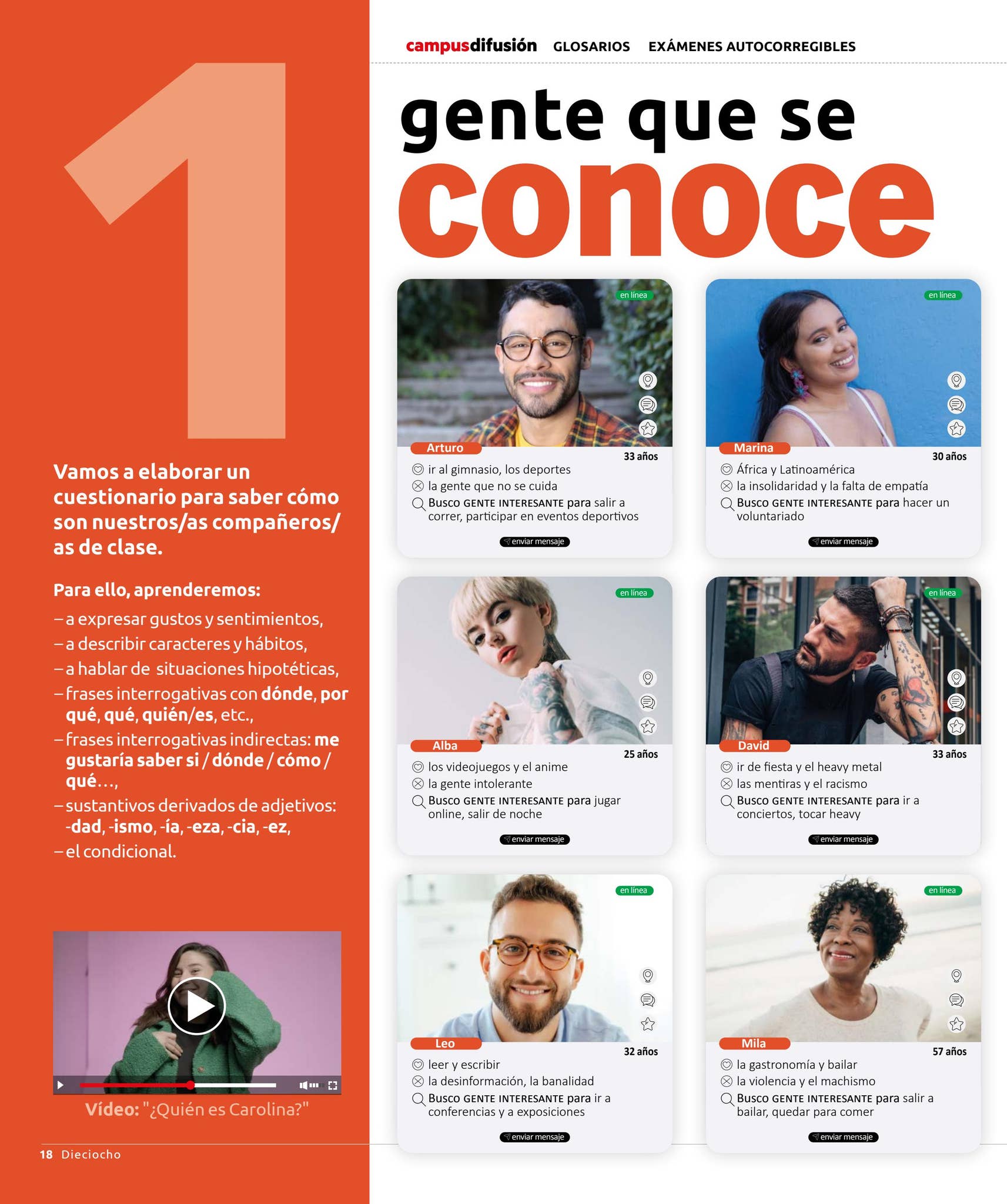 Gente al día 2 - Sample unit by Klett World Languages - Issuu