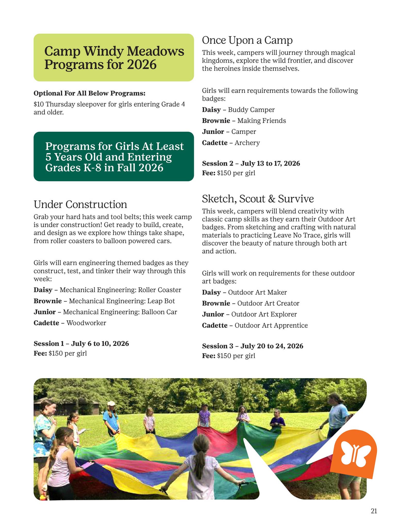 GSWNY Day Camp Catalog 2026 by Girl Scouts of Western New York - Issuu