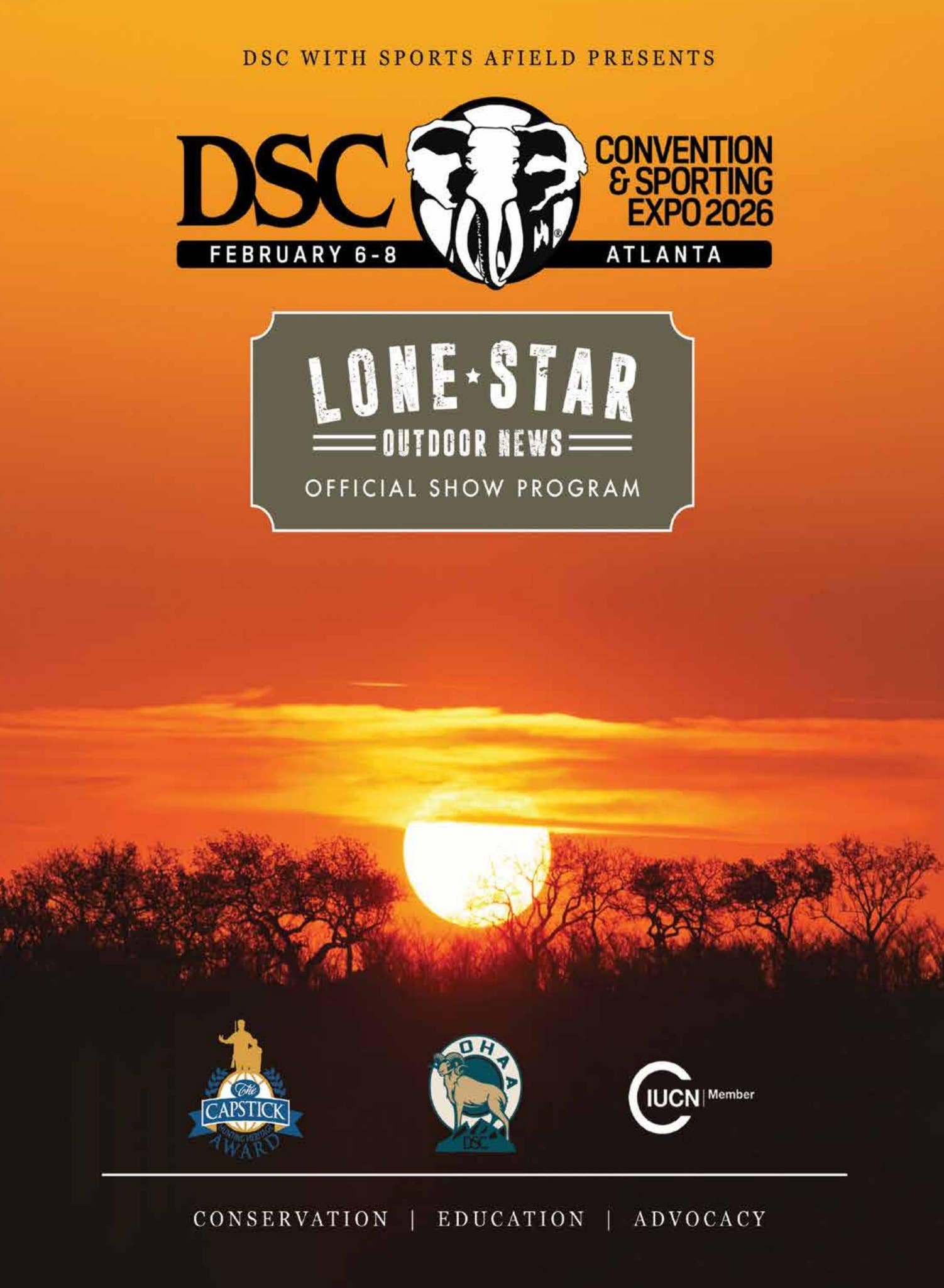 Dallas Safari Club 2026 Convention Show Program by Lone Star Outdoor ...