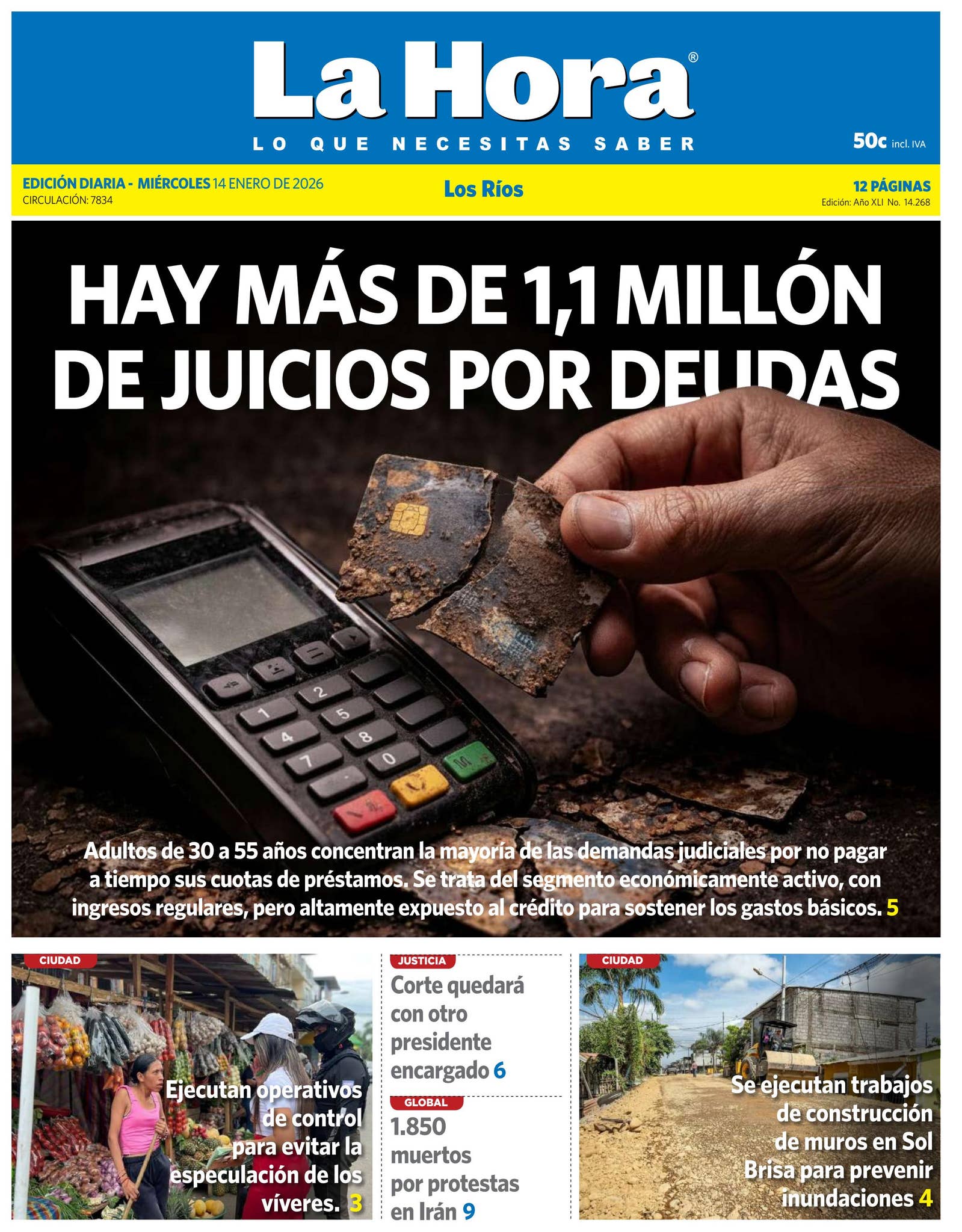 Los Ríos: 14 de enero, 2026 by DIARIO LA HORA - Issuu