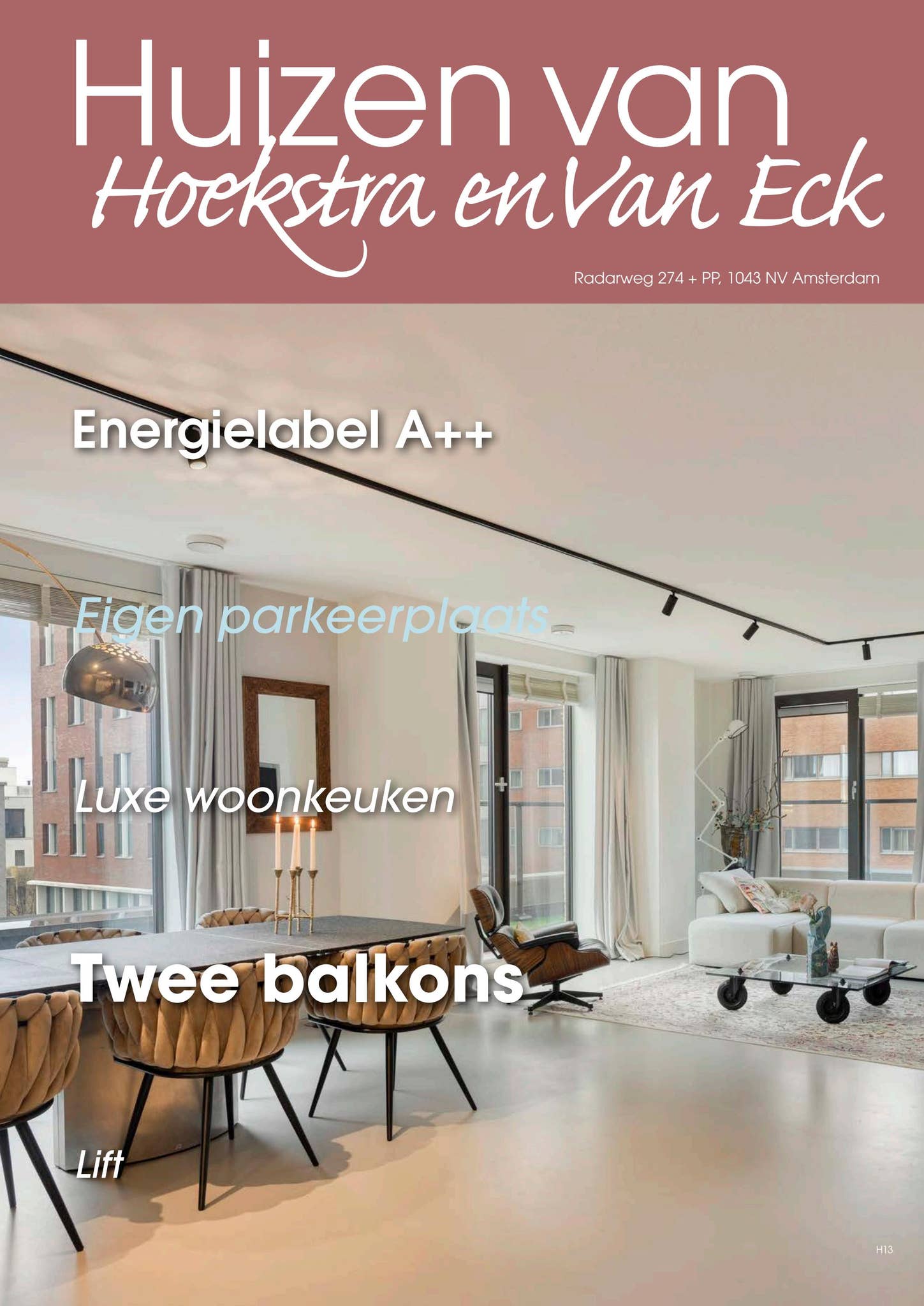 Radarweg 274+ PP, Amsterdam by Hoekstra en van Eck Makelaars - méér ...