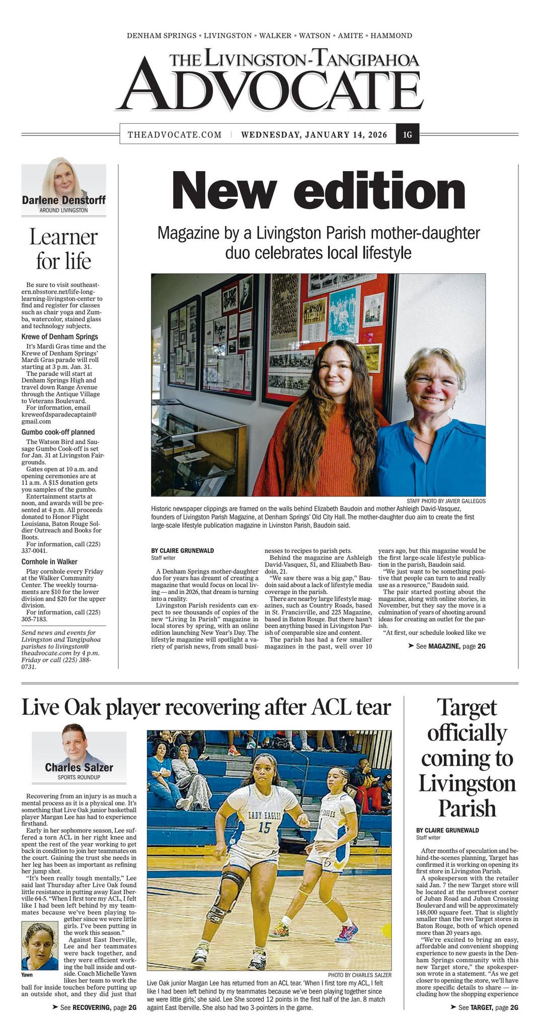 The Livingston-Tangipahoa Advocate 01-14-2026 by The Advocate - Issuu