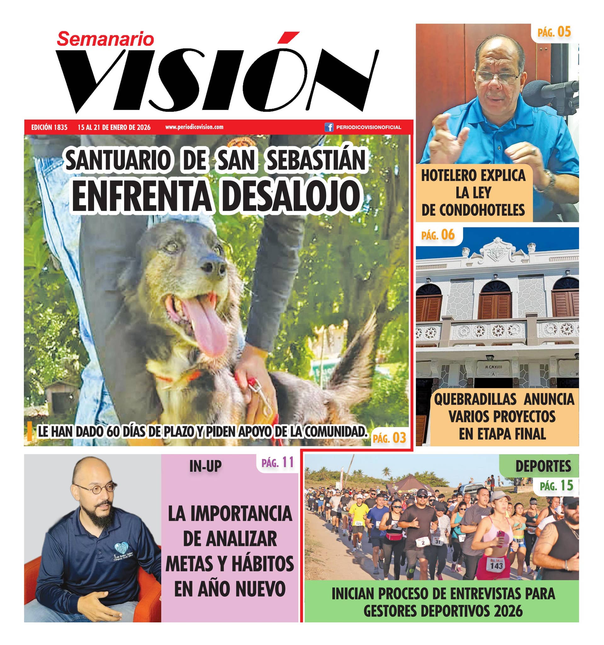Periódico Visión E-1835 • 15 al 21 de enero de 2026 by Periódico Visión ...