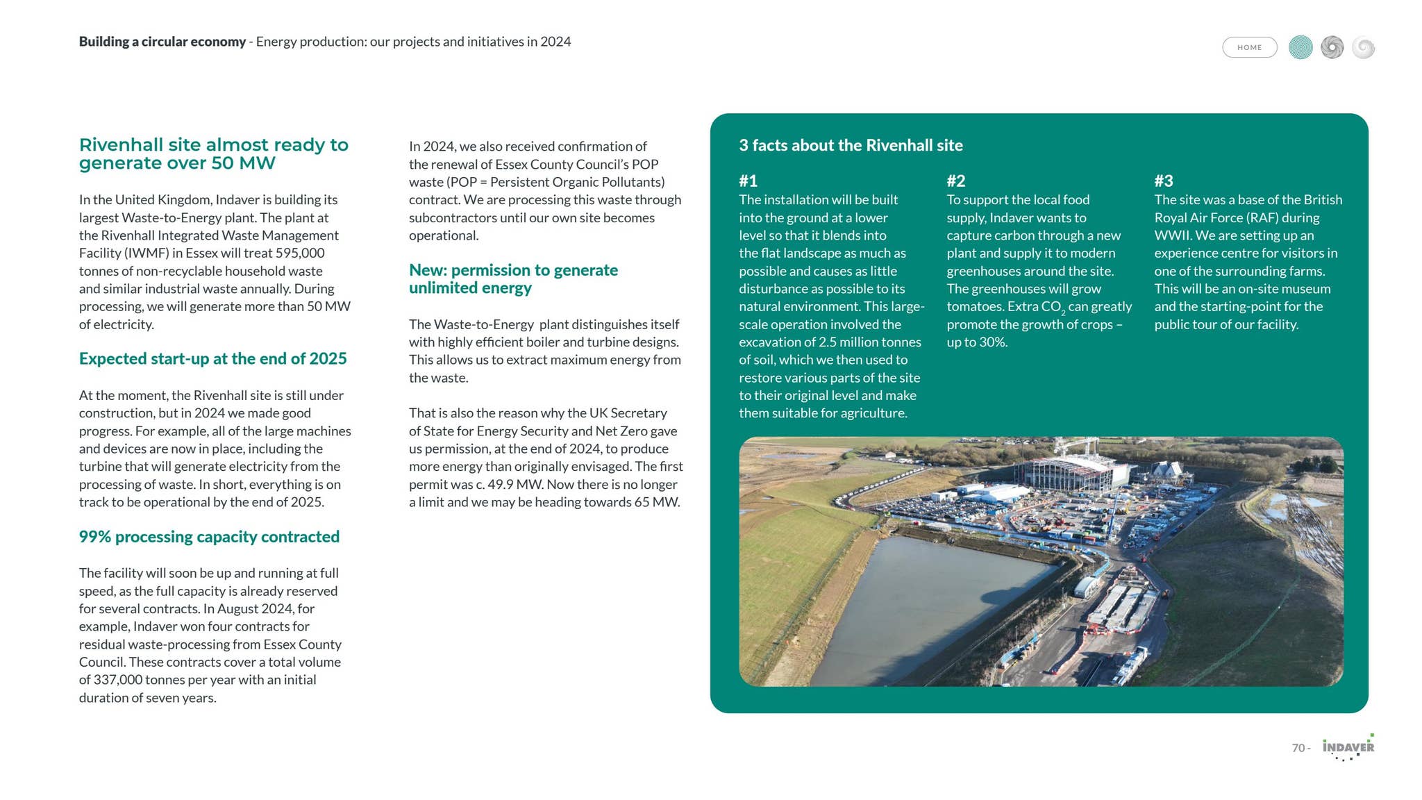 Sustainabilty report 2024 by Indaver - Issuu