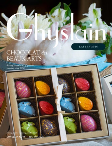 Ghyslain Easter Catalog Wholesale / Retail by ghyslainchocolatier - Issuu