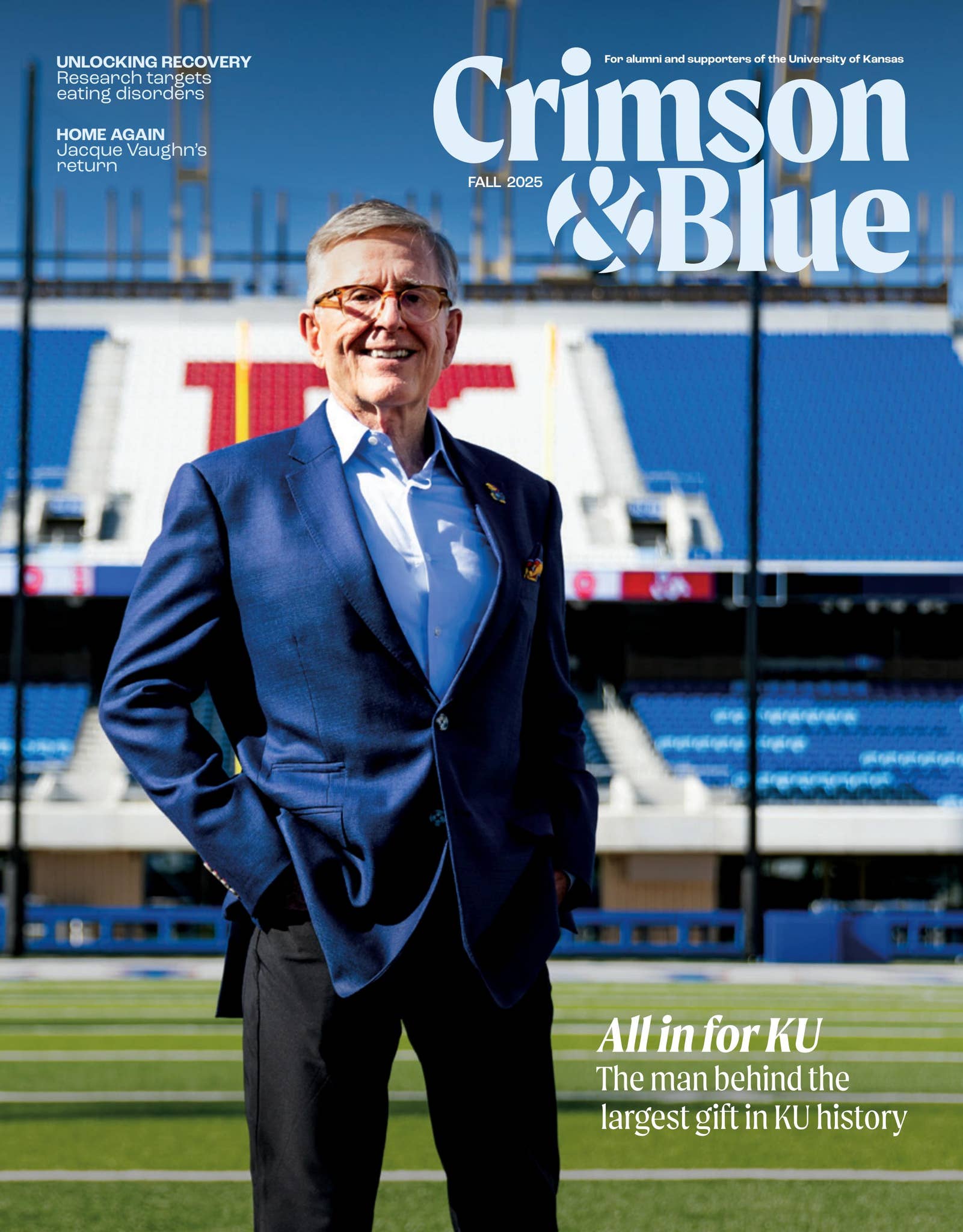 Crimson & Blue magazine, fall 2025 by KU Alumni - Issuu
